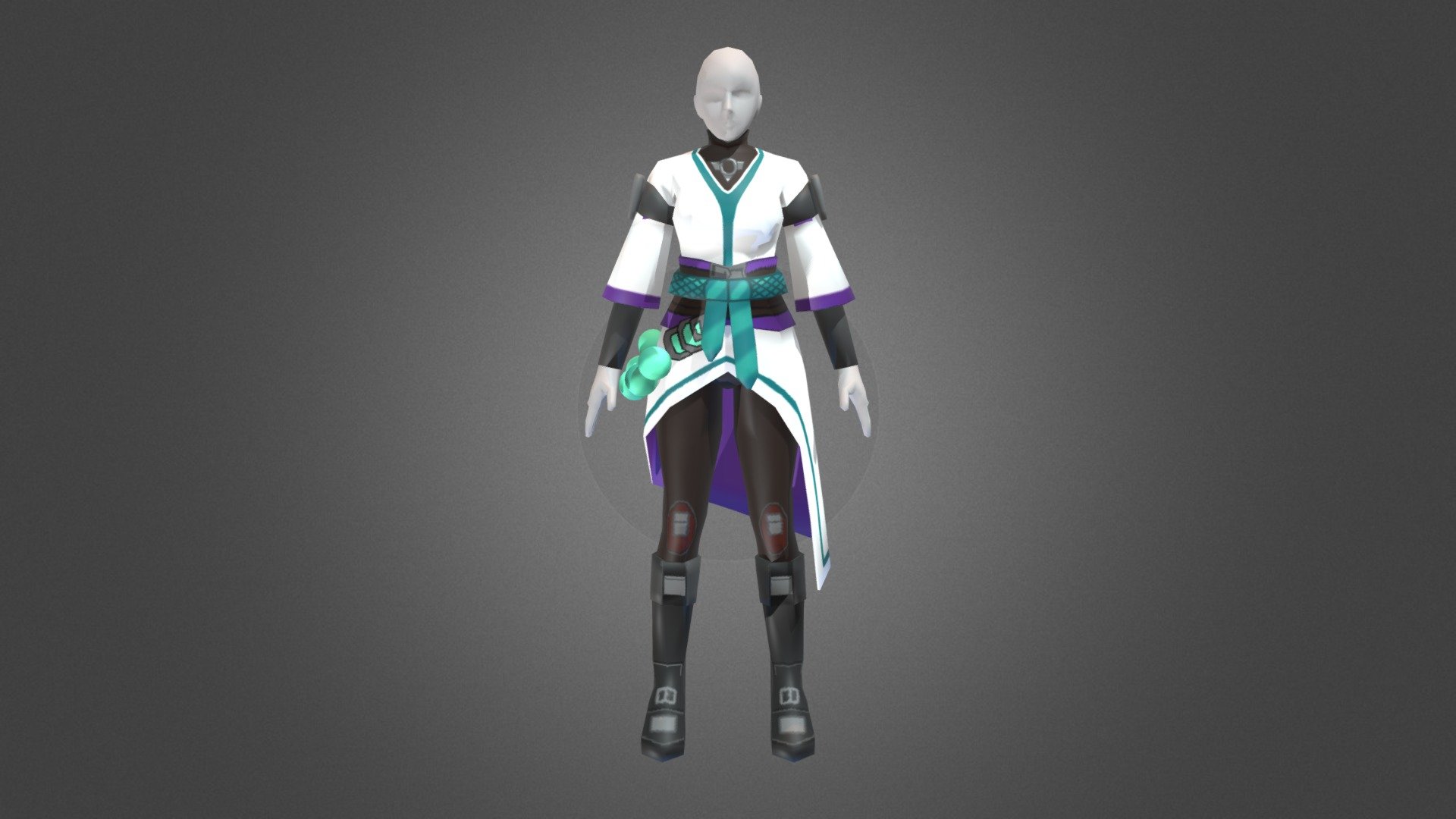 Clothing (Sage - Valorant) - 3D model by Stigia Studio (@stigiastudio ...