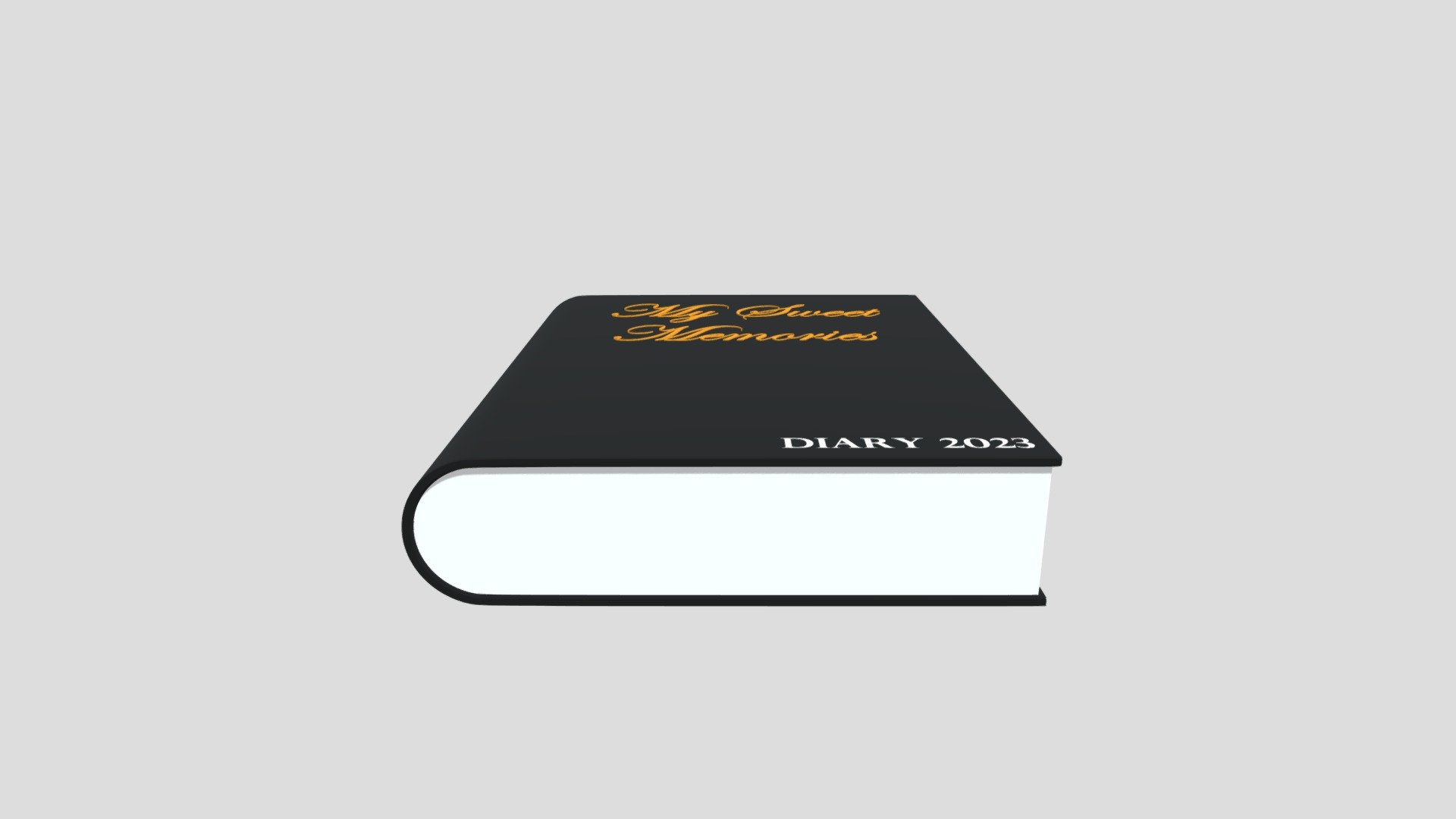 Diary - Download Free 3D model by Dangor maina (@mrbikiramkakati ...