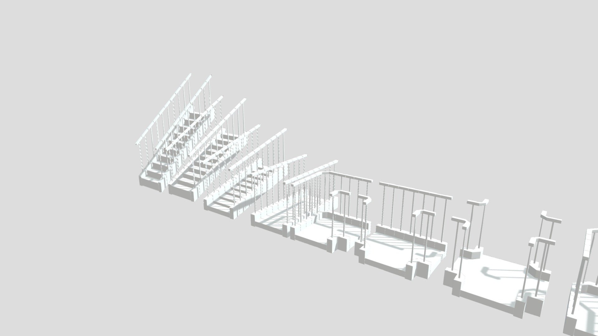 stairs - 3D model by l97fvfvgah [901ce4e] - Sketchfab