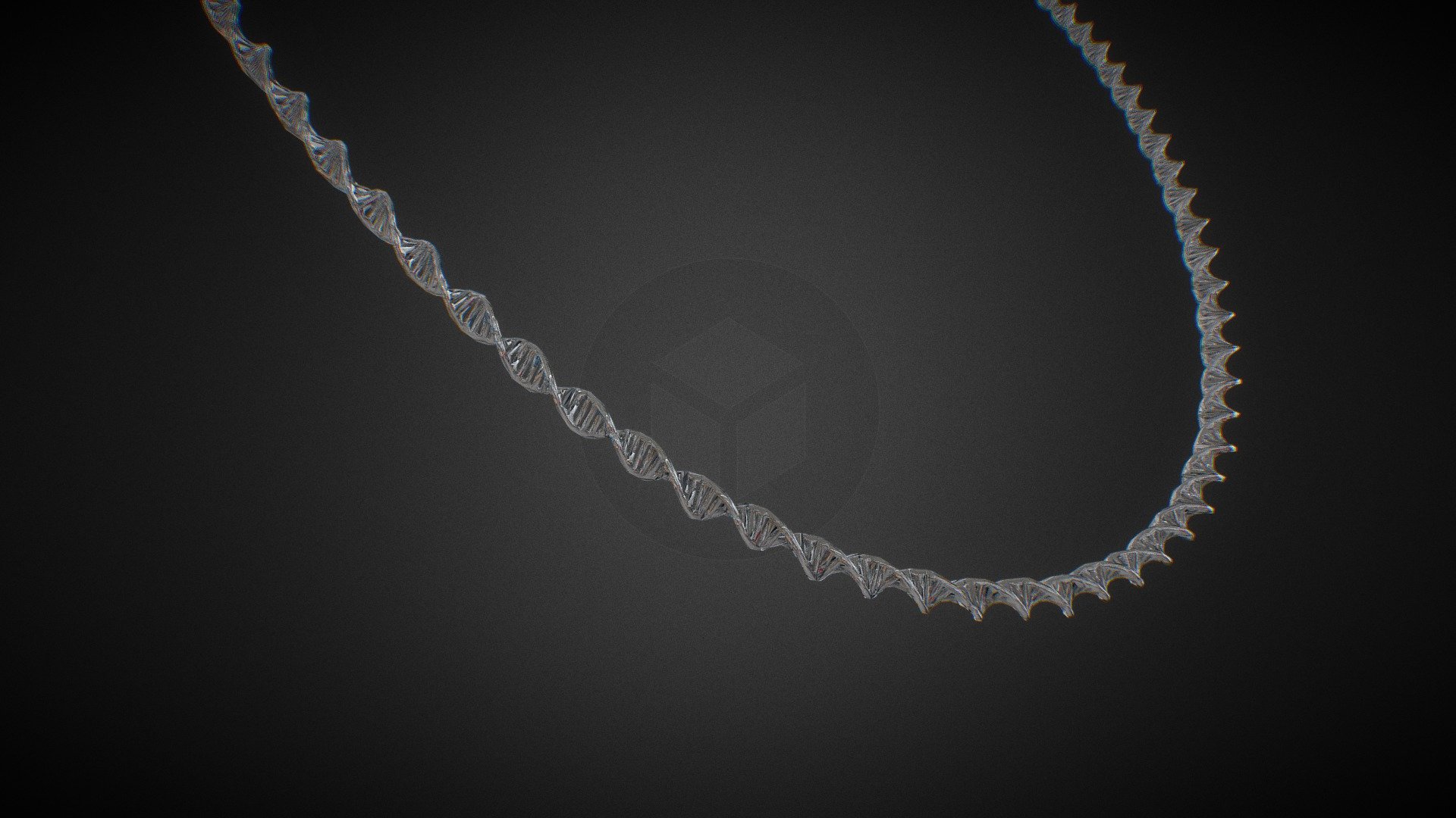 DNA Helix Metal Chain - Buy Royalty Free 3D model by Tiko (@tikoavp ...