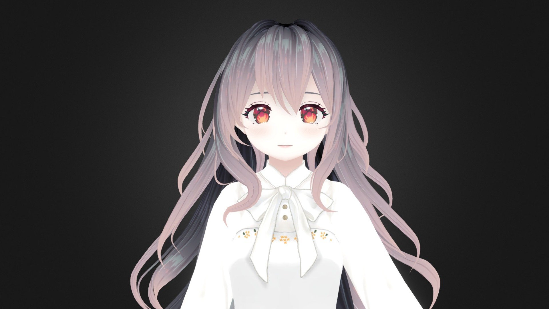 Luna - Anime Character from [Luna has gone] - 3D model by Shorty ...
