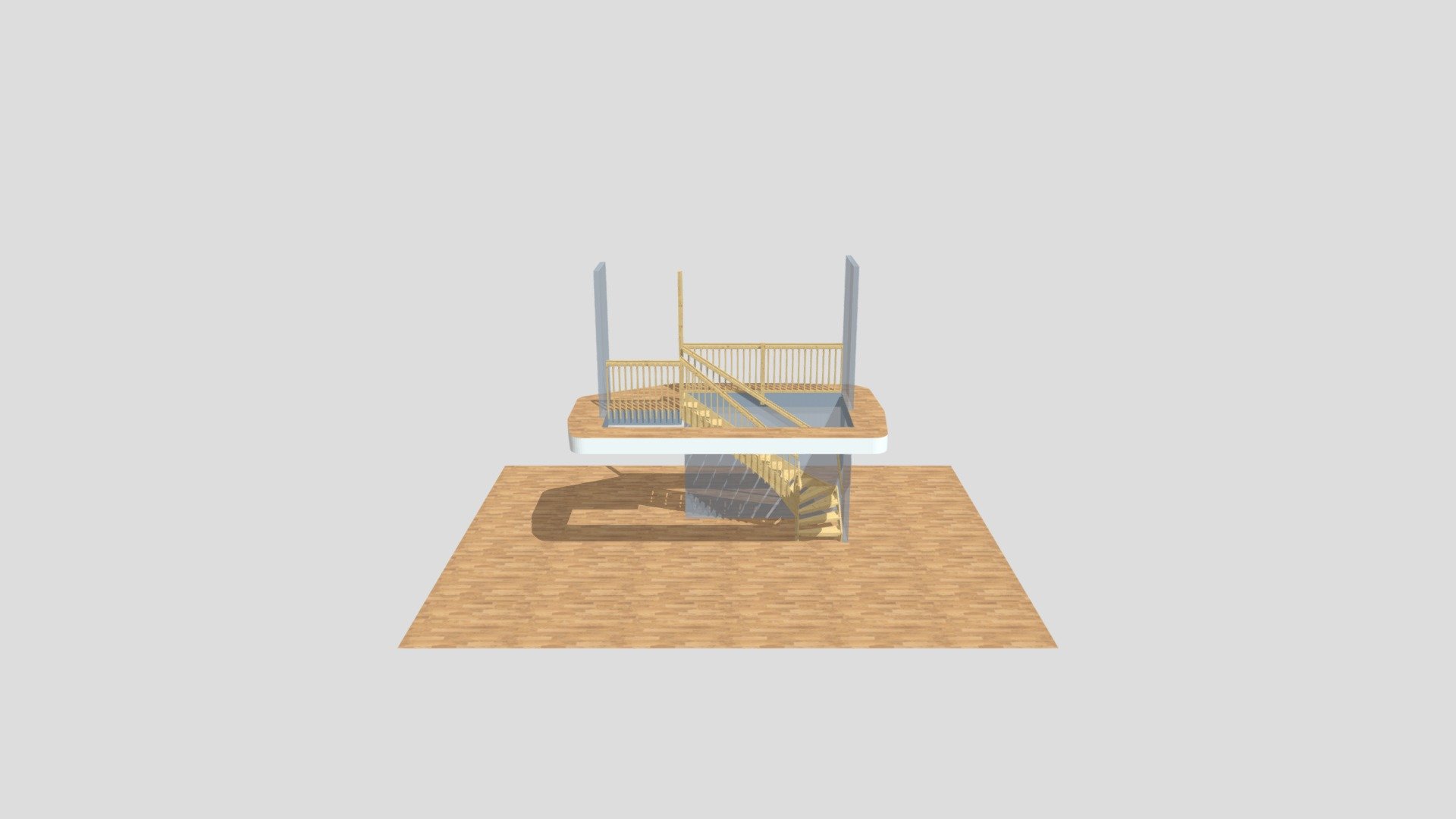 Rake Plan - 3D model by WestwoodStairs [901d8e2] - Sketchfab
