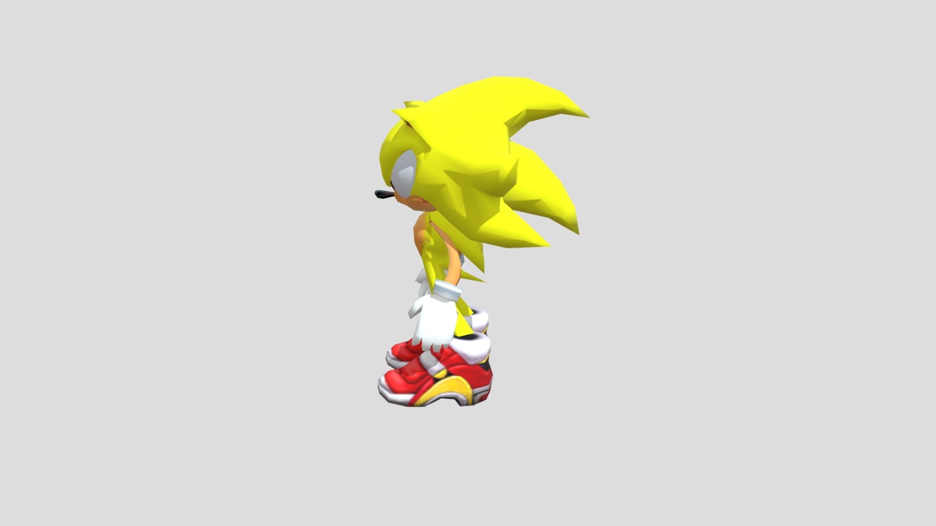 Super_sonic_by_sonic_konga_ddu4cqr - Download Free 3D model by Maxer ...