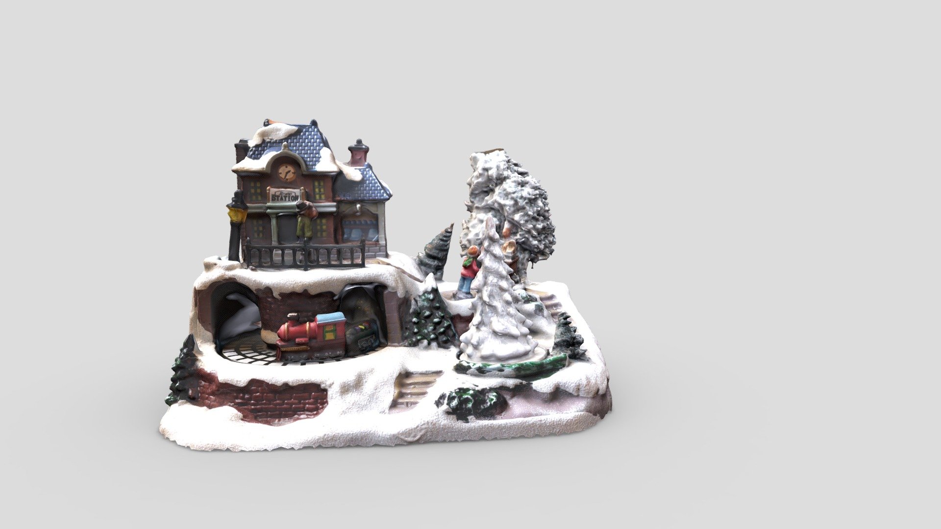 Christmas Village - Download Free 3D model by pes04 [901f026] - Sketchfab