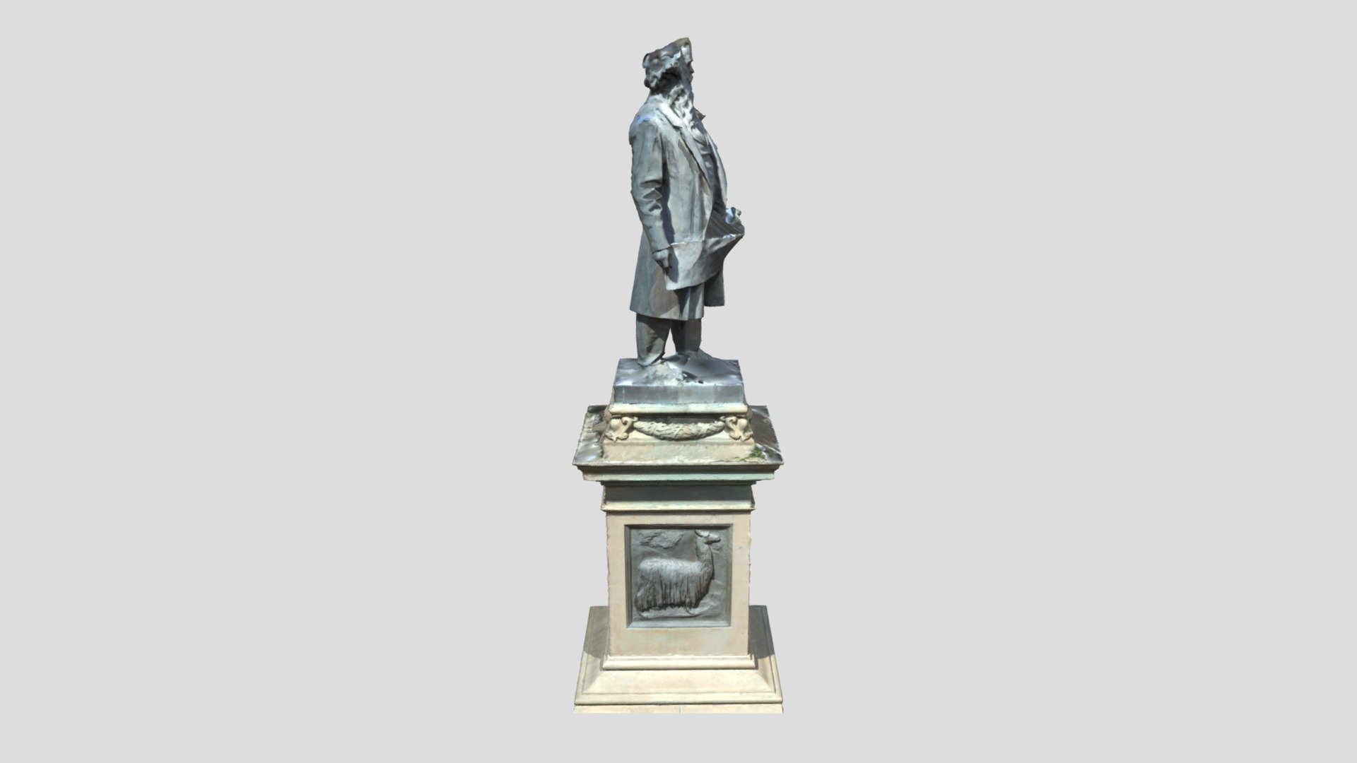 Titus Salt statue - 3D model by AugustoL93 [901fad0] - Sketchfab
