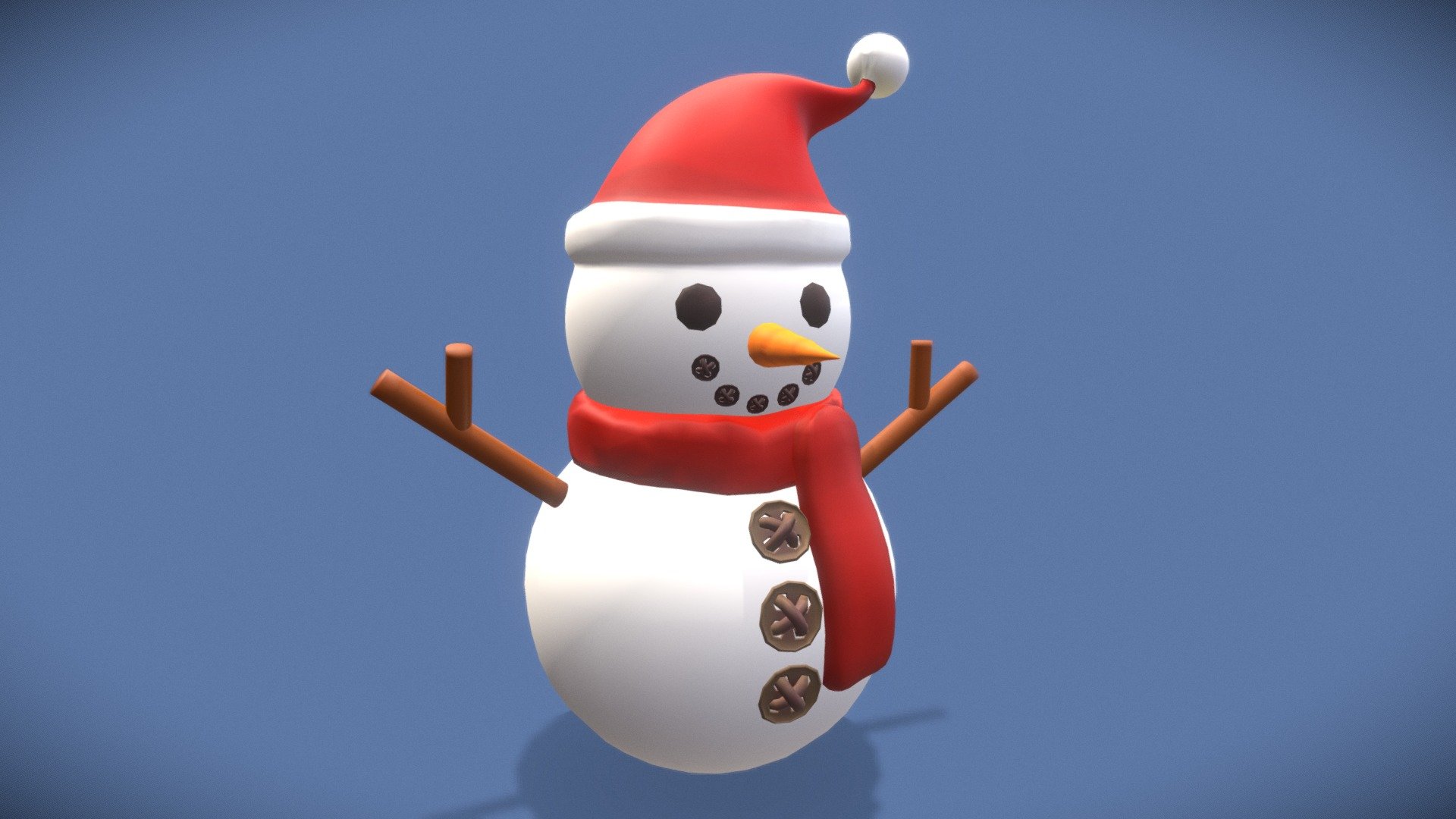 Snowman Christmas Hat - Buy Royalty Free 3D model by Ainaritxu14 ...
