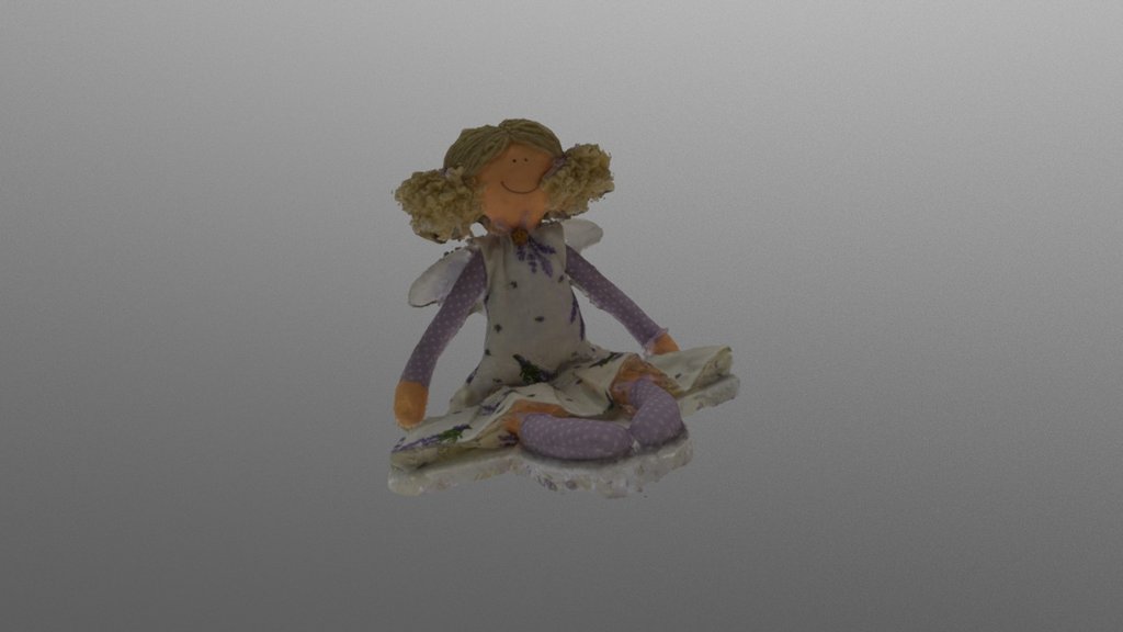 Sitting doll 3D model - 3D model by Jan Pacina (@jan.pacina) [9021956 ...