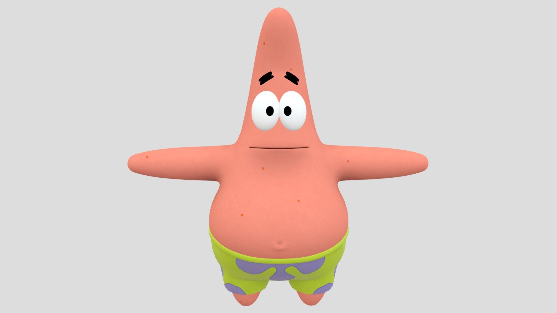 BFBBR - Patrick - Download Free 3D model by SMF Features Developed From ...
