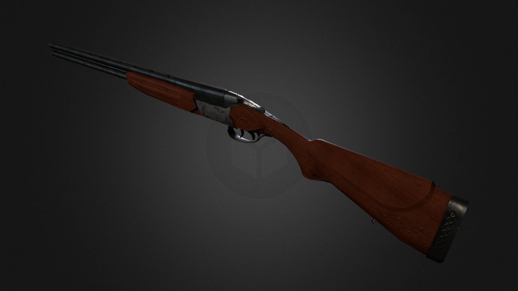 Shotgun TOZ - 3D model by valga-games [9022e7b] - Sketchfab