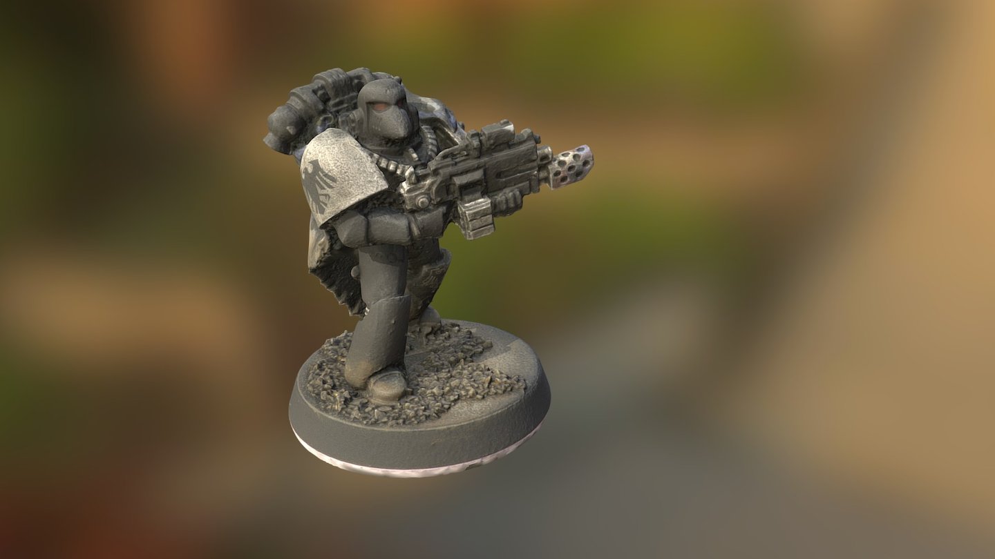 Raven Guard Veteran - 3D model by Mixed Reality Lab (@MixedRealityLab ...