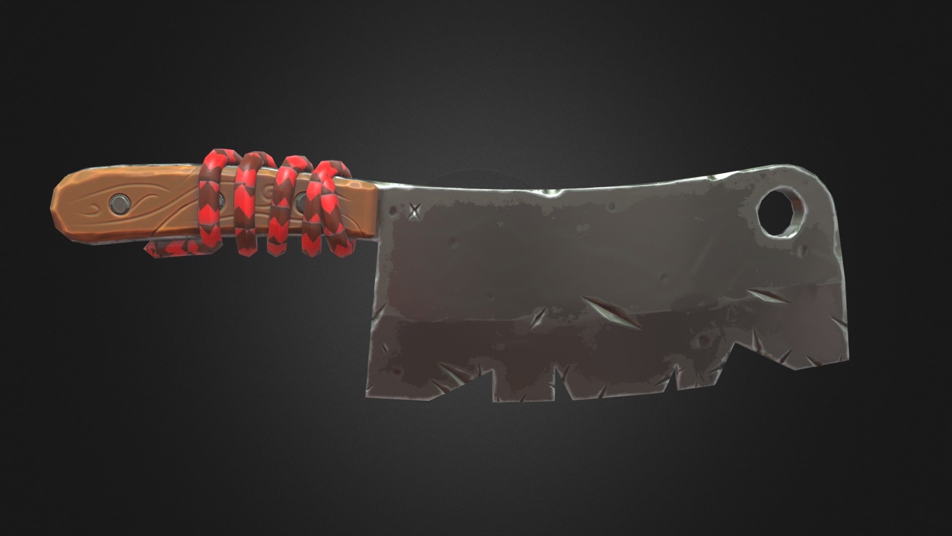 Chopping Knife - 3D model by Chin Eeyang (@chinyang1607) [9024087 ...