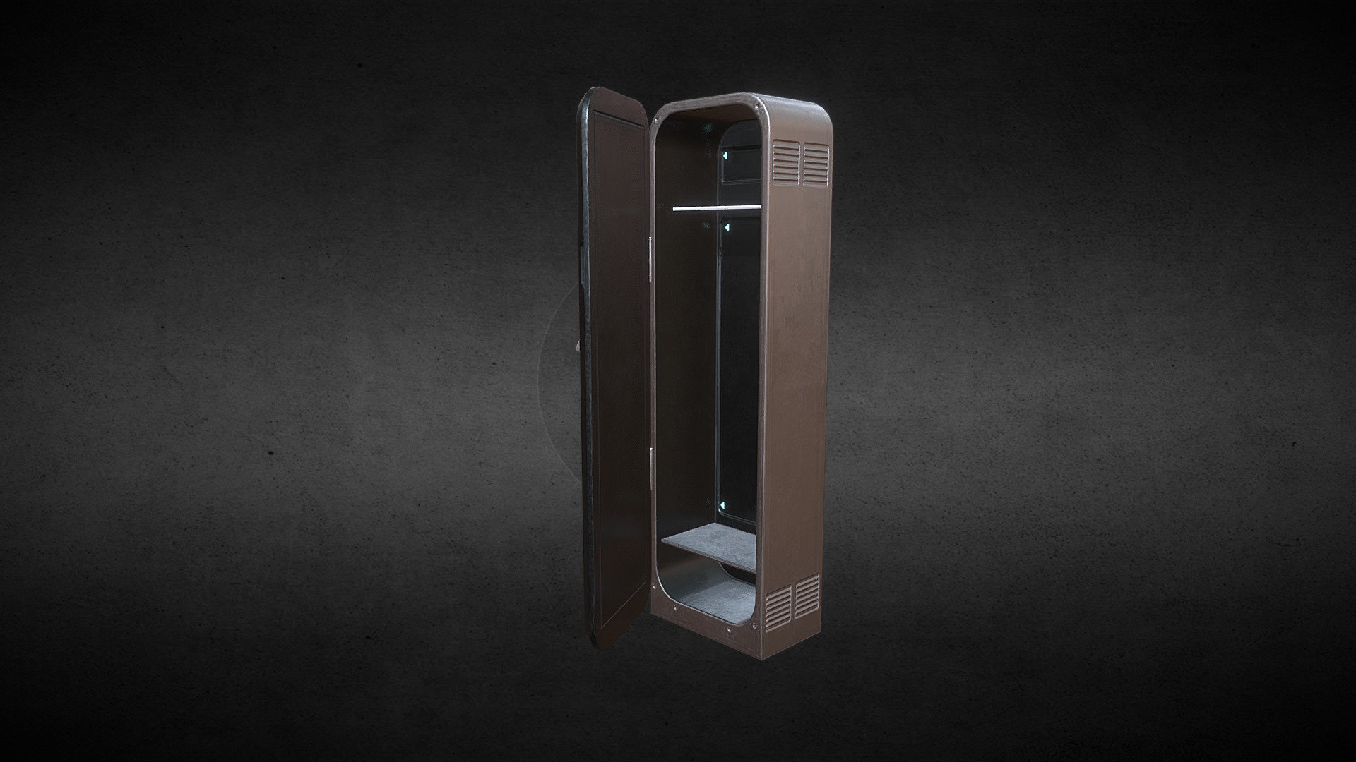 Stylized Scifi Locker - Download Free 3D model by naazare_manish ...