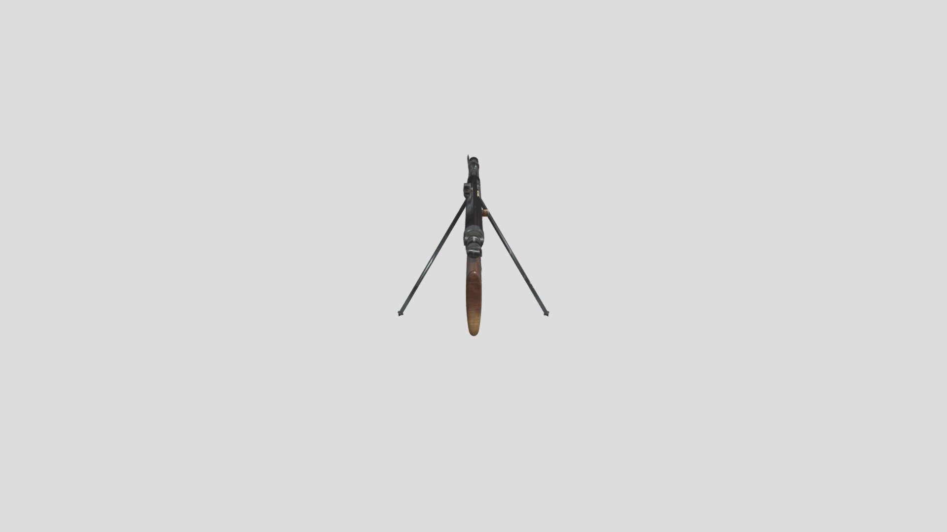 Chauchat Light Machine gun - Download Free 3D model by The Unknown ...
