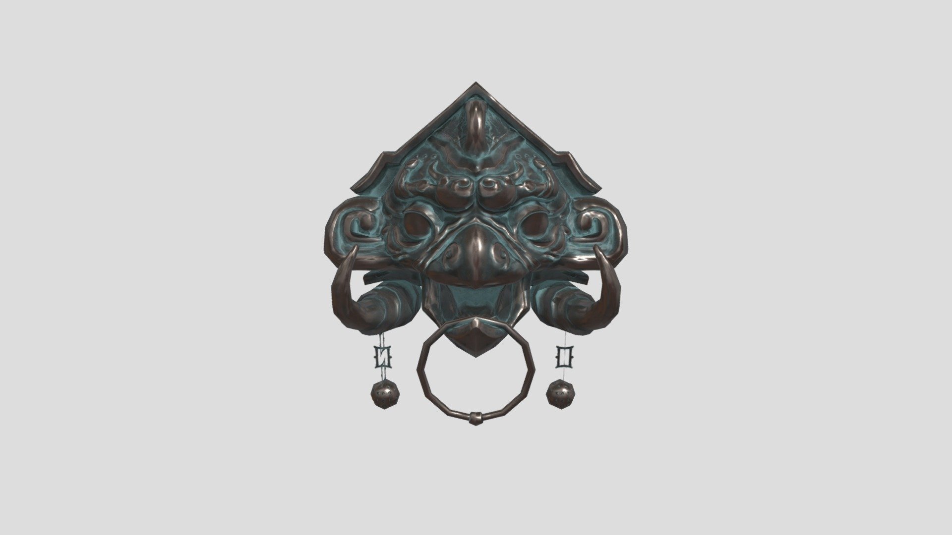 Sinicism_Bronze_Animal_Head_props - Download Free 3D model by ...