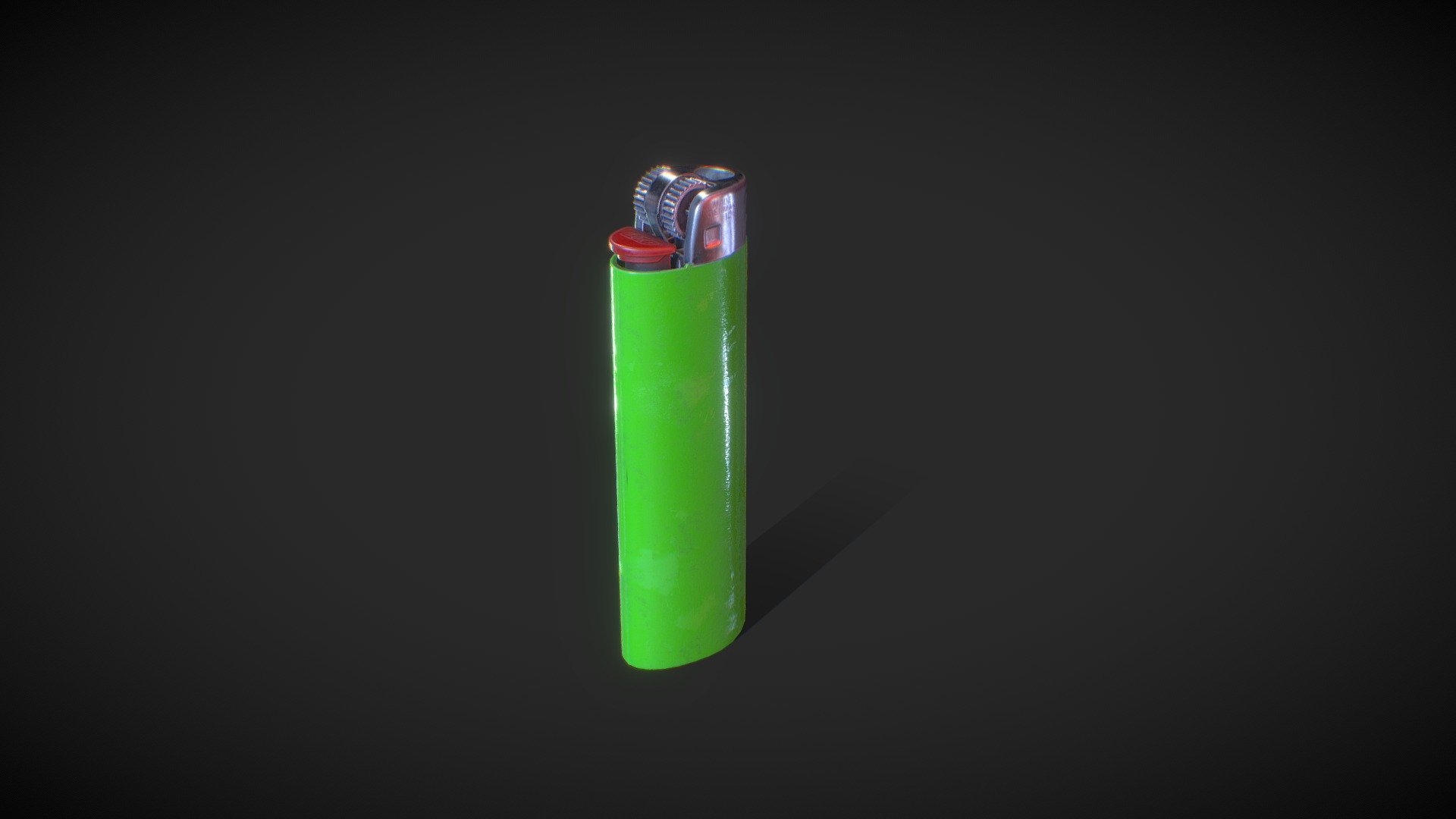 lighter - 3D model by danieltokyschott [90272ce] - Sketchfab