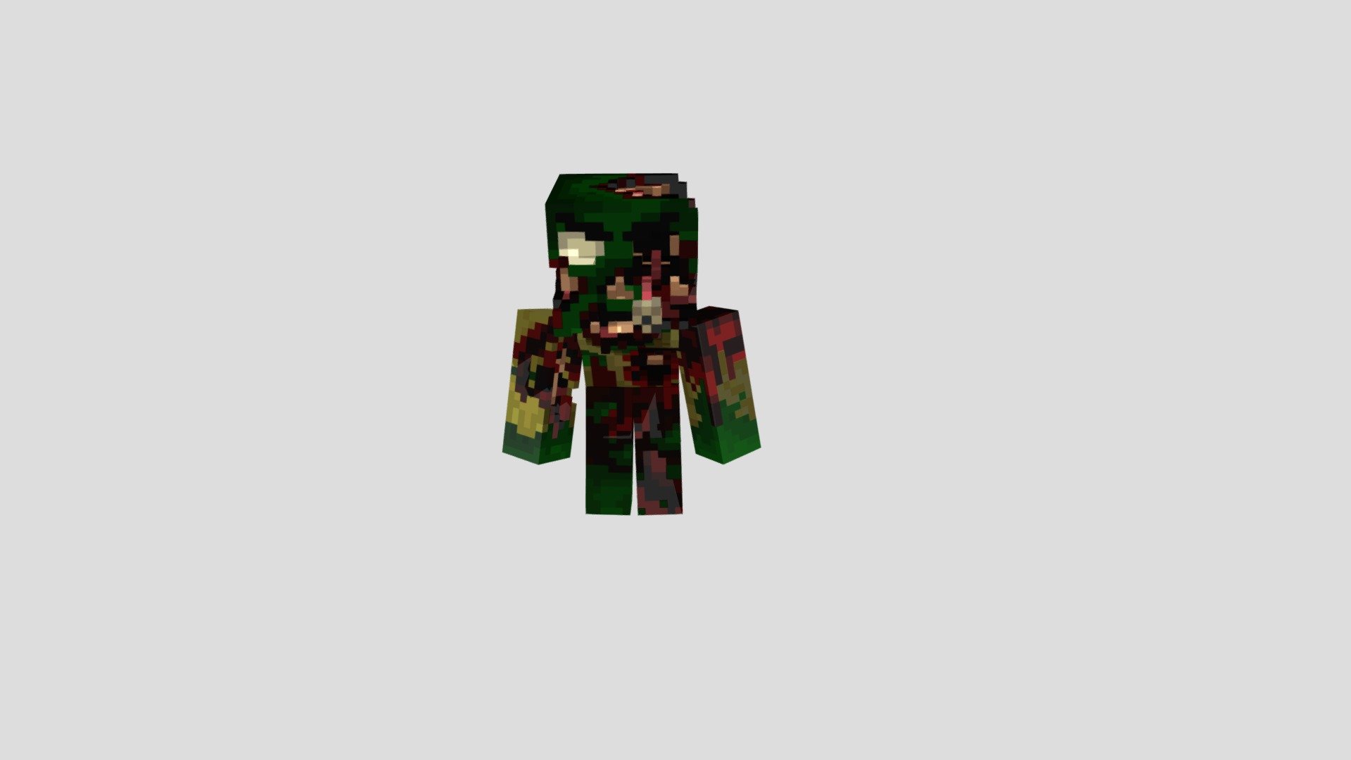 Zombie Enemy Attack Animation - 3D model by Jan_05 [90275c7] - Sketchfab