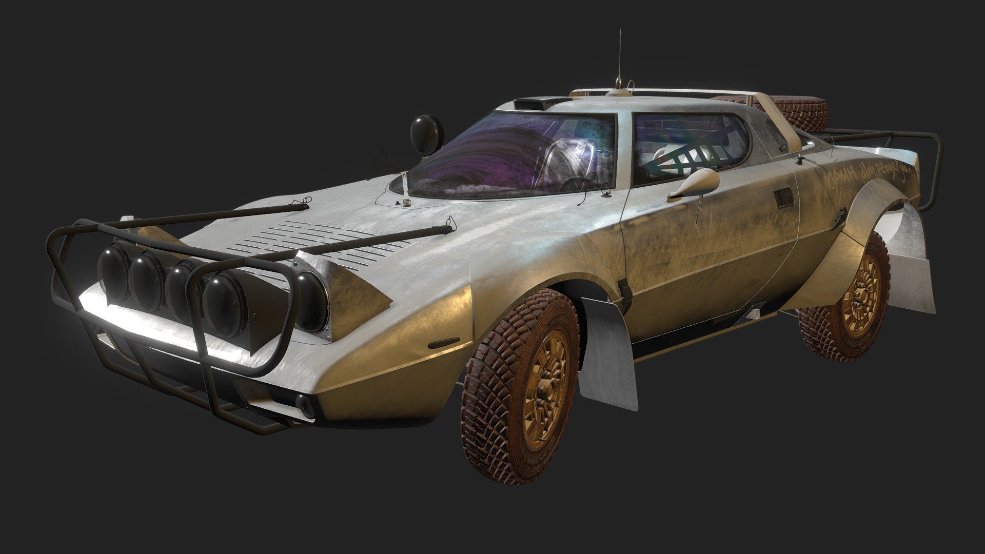 Custom Lancia Stratos HF (WIP) - 3D model by Rasyid (@rasyid_ridha ...