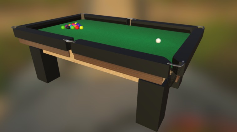 Sinuca - 3D model by Michael (Maco) Almeida (@macoalmeida) [9029e54] - Sketchfab