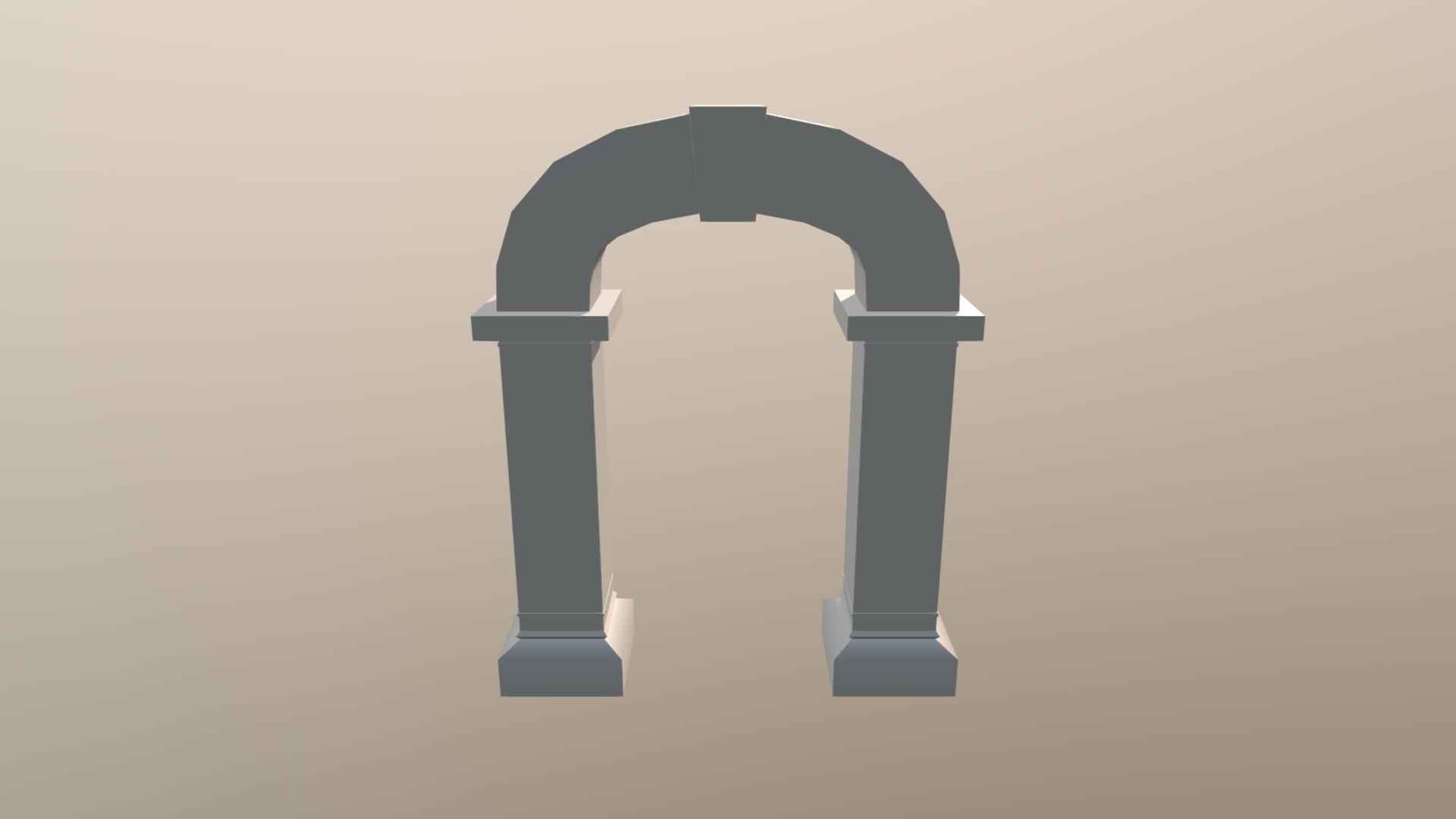Archway - 3D model by Abbie John (@abbiegameart) [9029ec1] - Sketchfab
