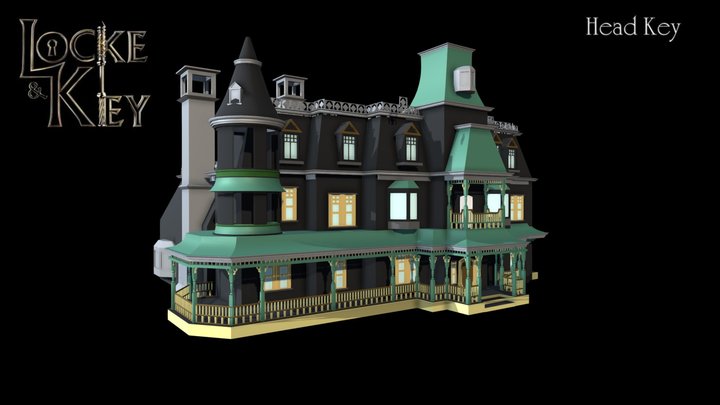 Locke_and_key 3D models - Sketchfab
