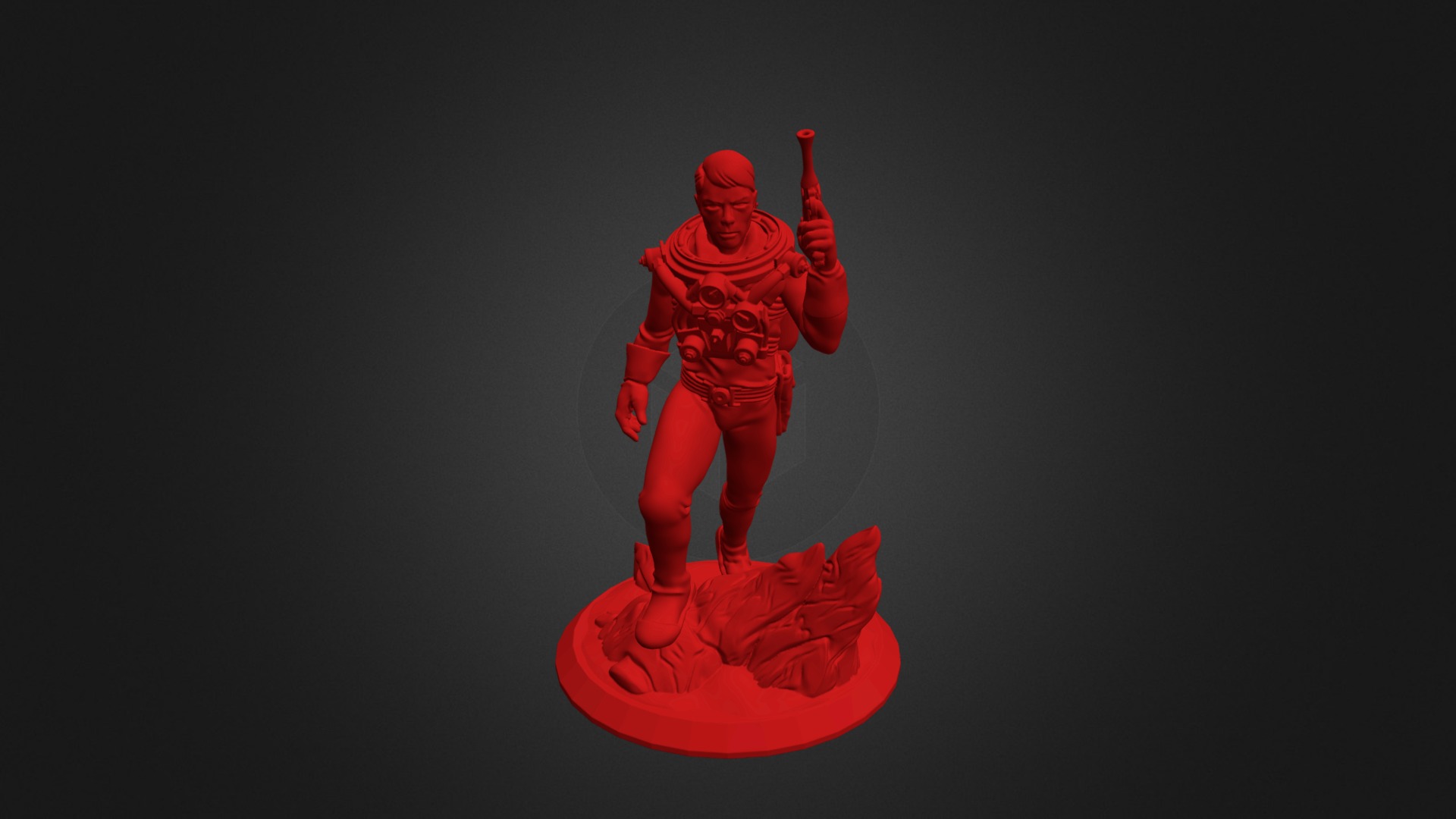 Vargo from "The Shadow Planet" - 3D model by alandamico [902c545 ...