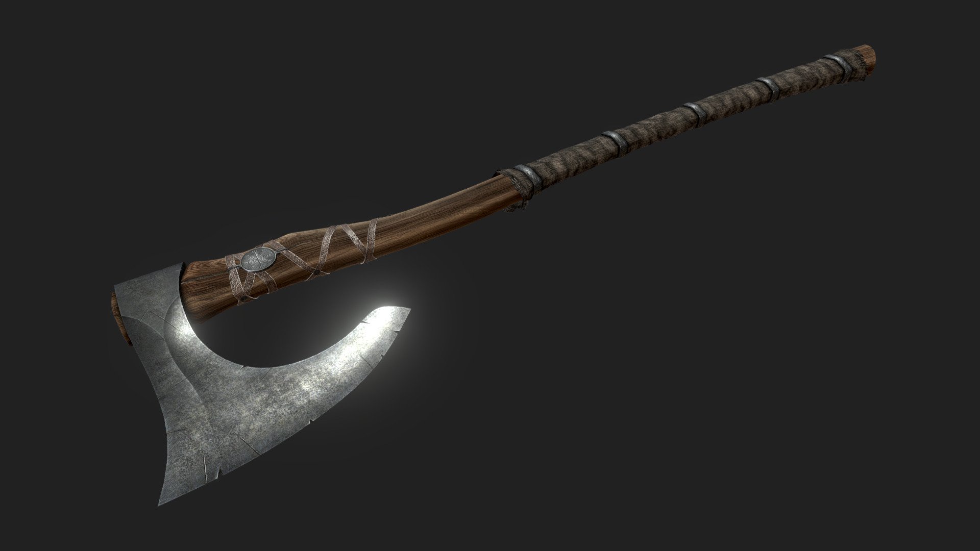 Renegade Axe - 3D model by Ronnie Magnum (@ronniemagnum) [902caec ...