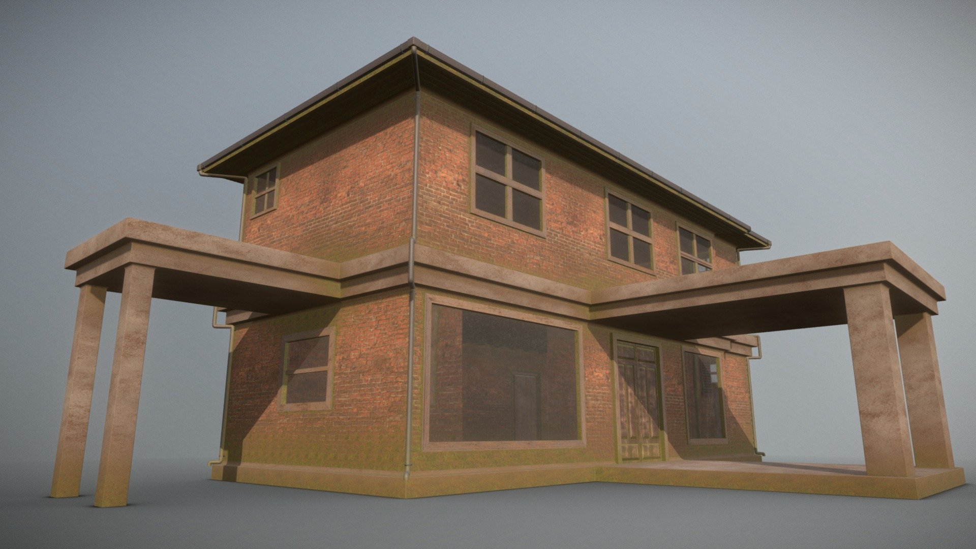 Old Building - Download Free 3D model by Helindu [902d2f9] - Sketchfab
