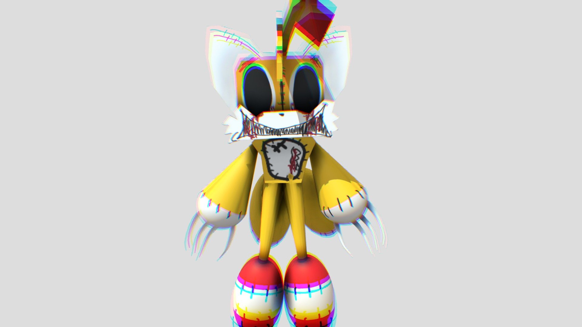 Tails Doll - Download Free 3D model by tanjiro x sonic x deku ...