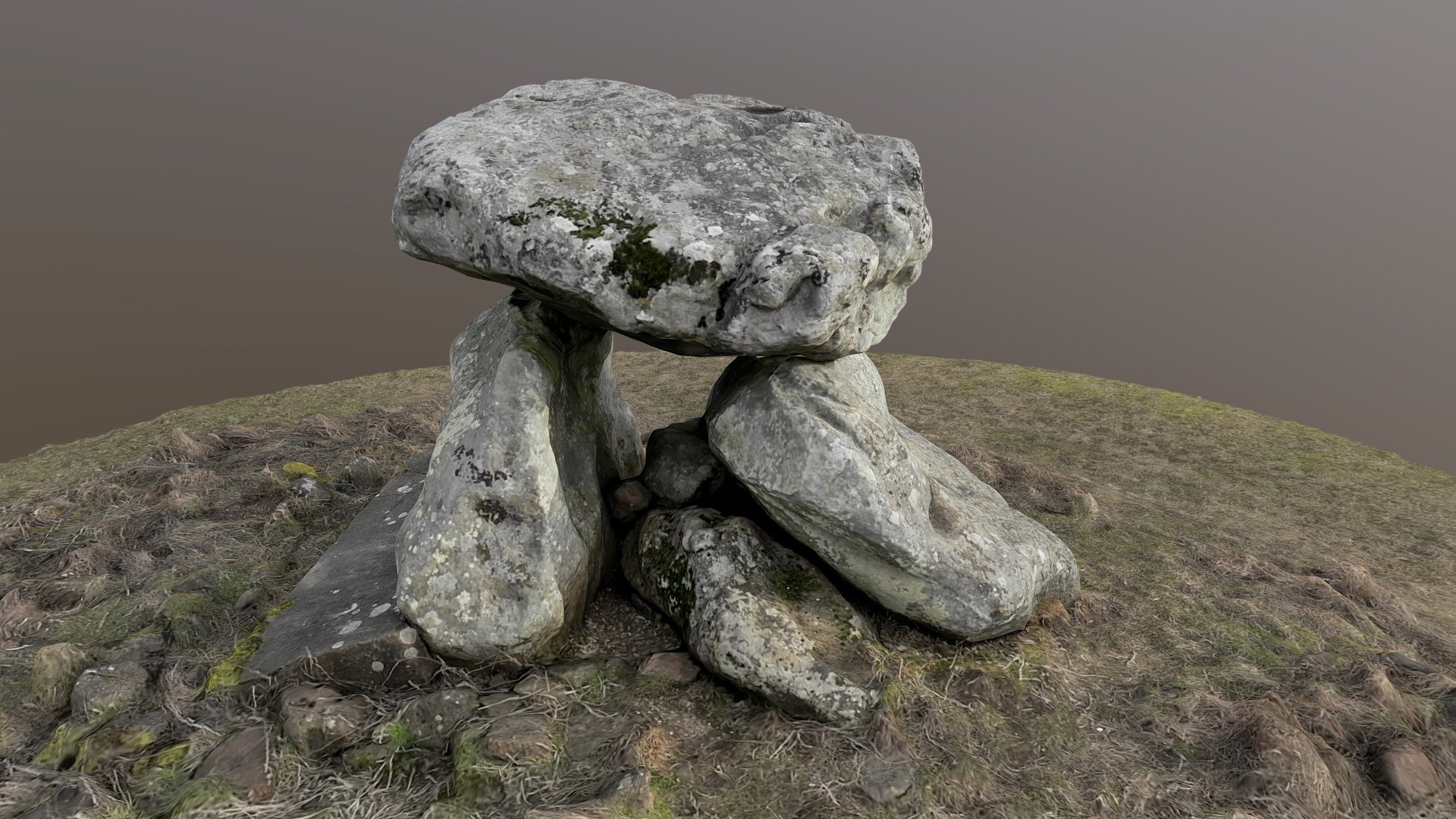 The Devil's Den neolithic burial chamber - Download Free 3D model by ...