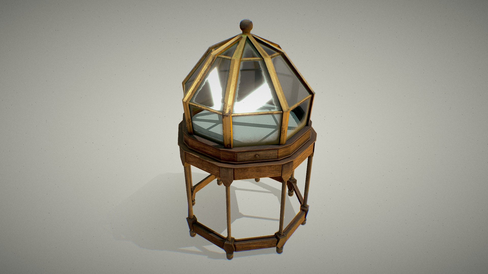 OLD TERRARIUM - 3D model by mokhovski [90303c4] - Sketchfab