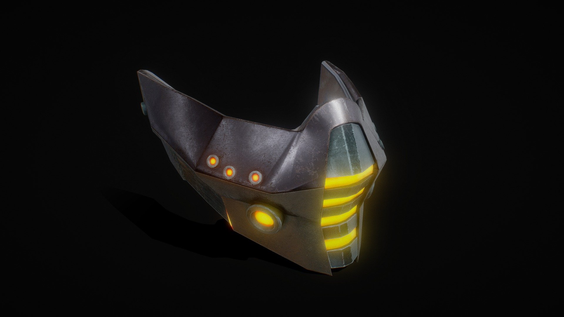 Cyborg Ninja Mask - Buy Royalty Free 3D model by Isaack - Tacko The 3D ...
