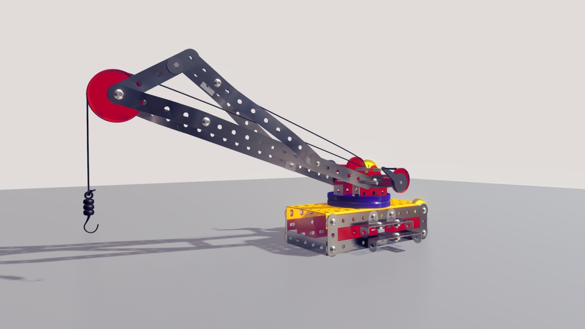 Simple crane - Download Free 3D model by Pranav 3d (@pranavsketchup2010 ...