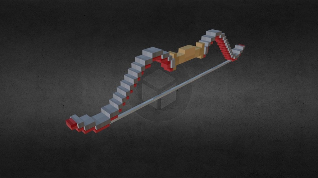 Red Snake Bow - 3D model by Ranork [90333ad] - Sketchfab