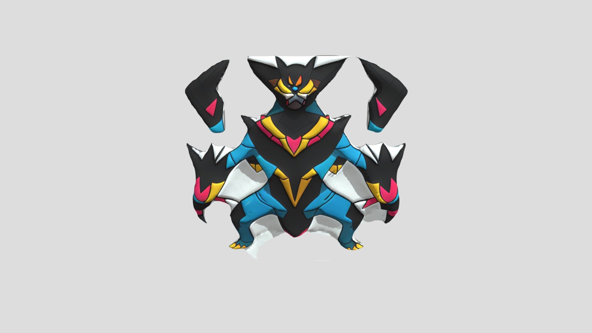 Pokemon Goal 733 - Download Free 3D model by klrxyz [9035030] - Sketchfab