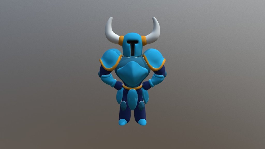 Shovel Knight - 3D model by MrHuka [9039b49] - Sketchfab