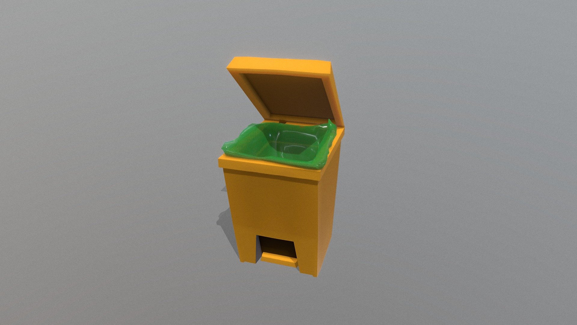 Carbage Can - Download Free 3D model by dartuchiwa [903b3f8] - Sketchfab