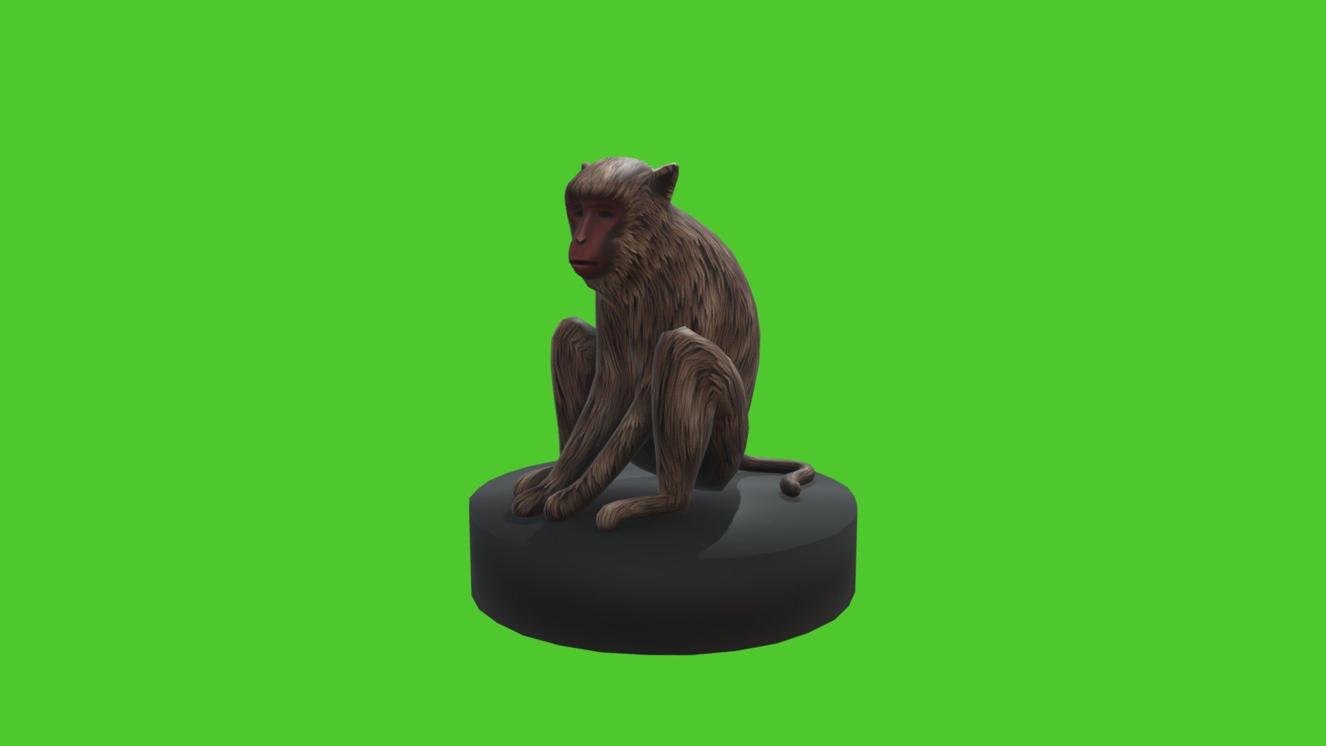 Monkey - Download Free 3D model by teacherap123 [903b8b2] - Sketchfab