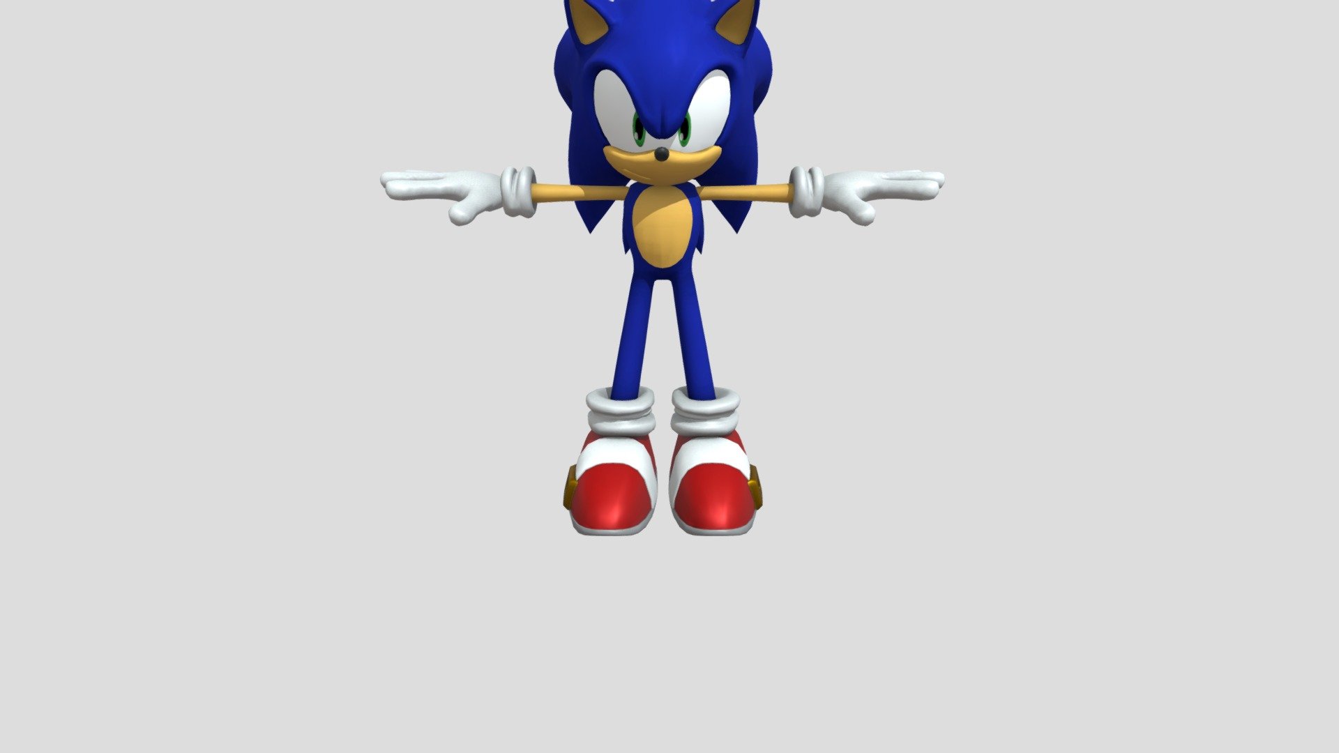 PC Computer- Sonic Generations- Modern Sonic - Download Free 3D model ...