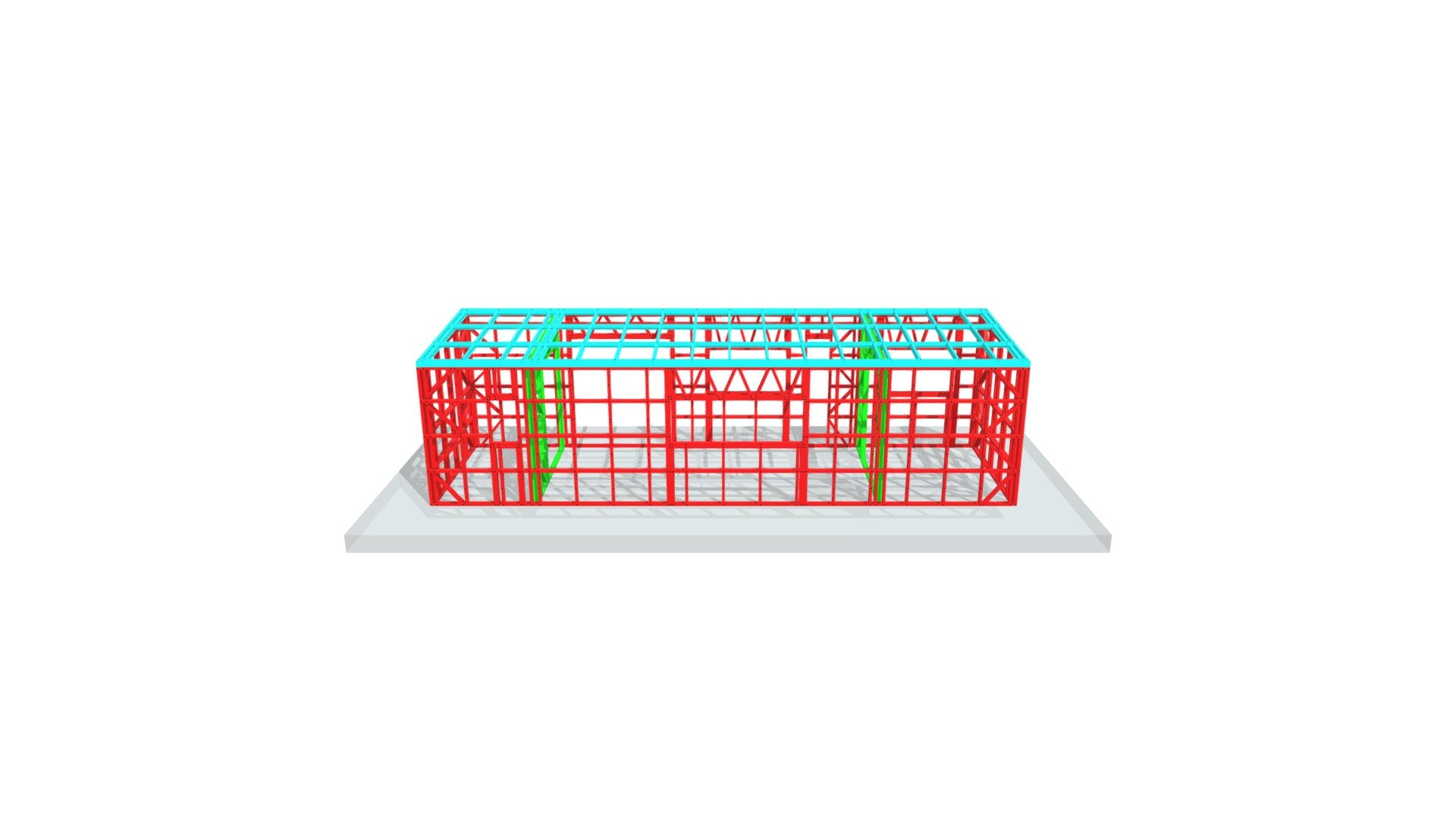 Frame Kit #1 - 3D model by Steel Frames Direct & Go Tiny Frame Kits ...