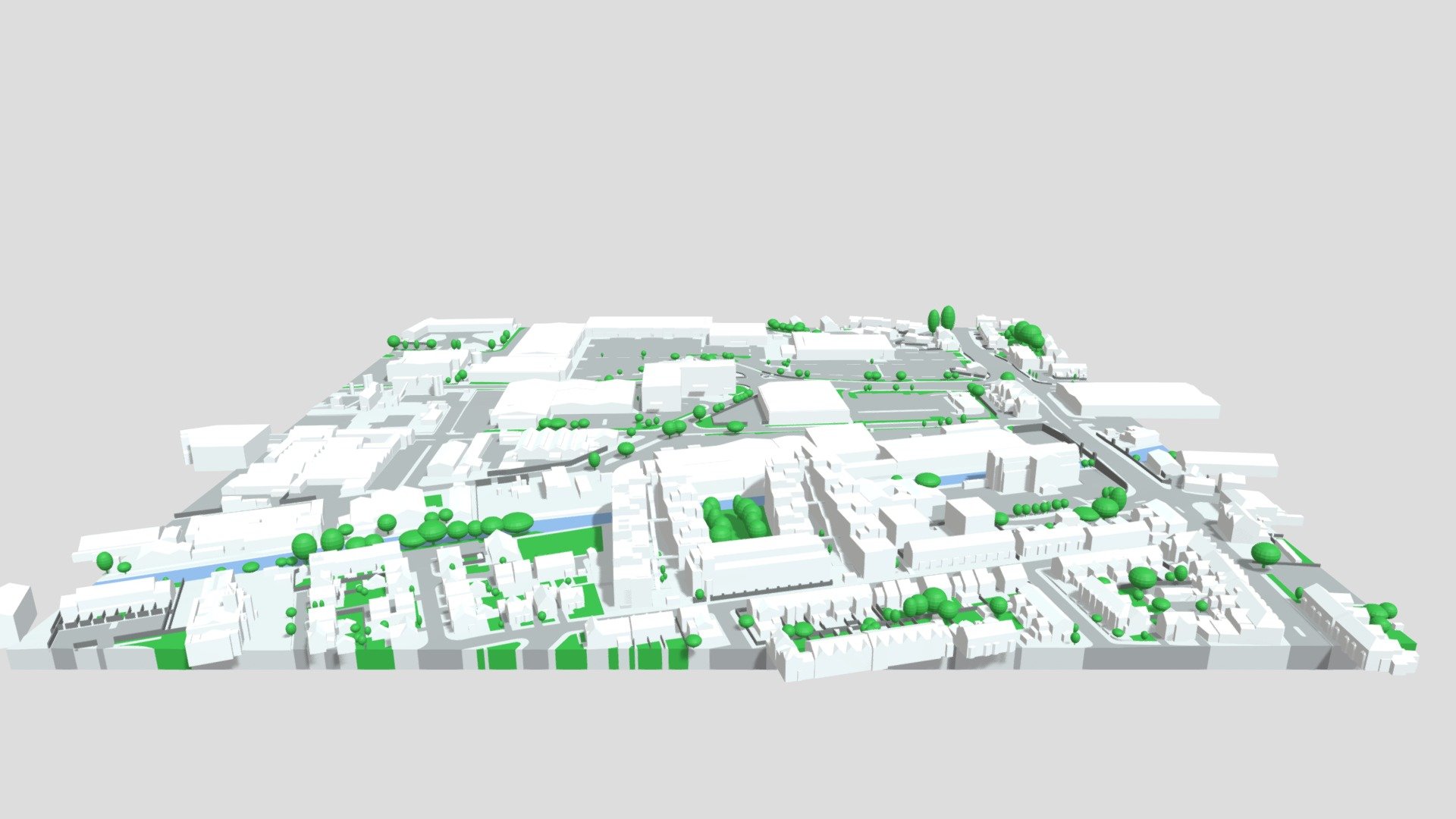 George Richards Way, Altrincham - 3D model by Joanna James (@Joanna ...