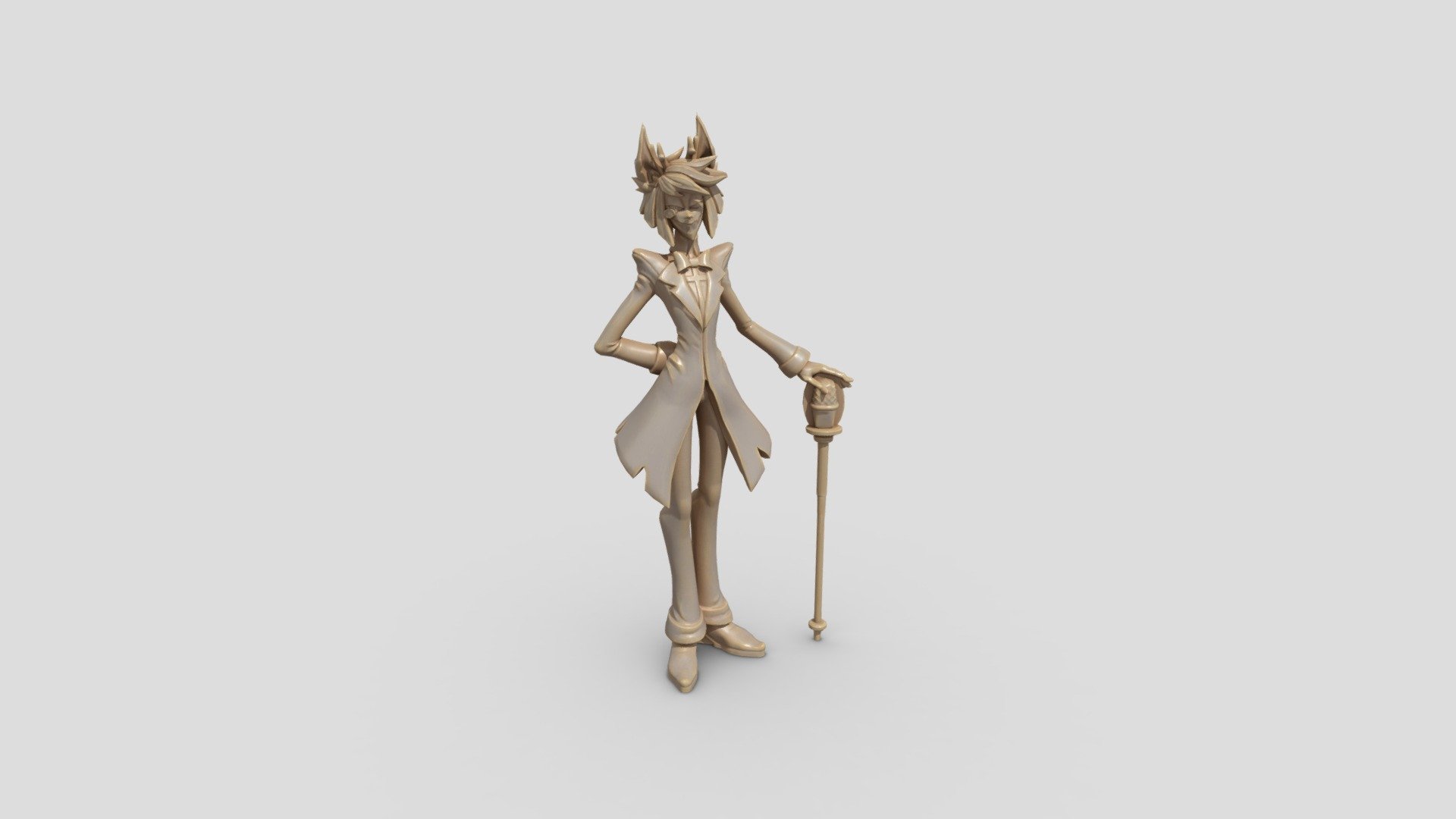 Alastor - Hasbin Hotel - Fanart - 3d Printable - 3D model by trigrou ...