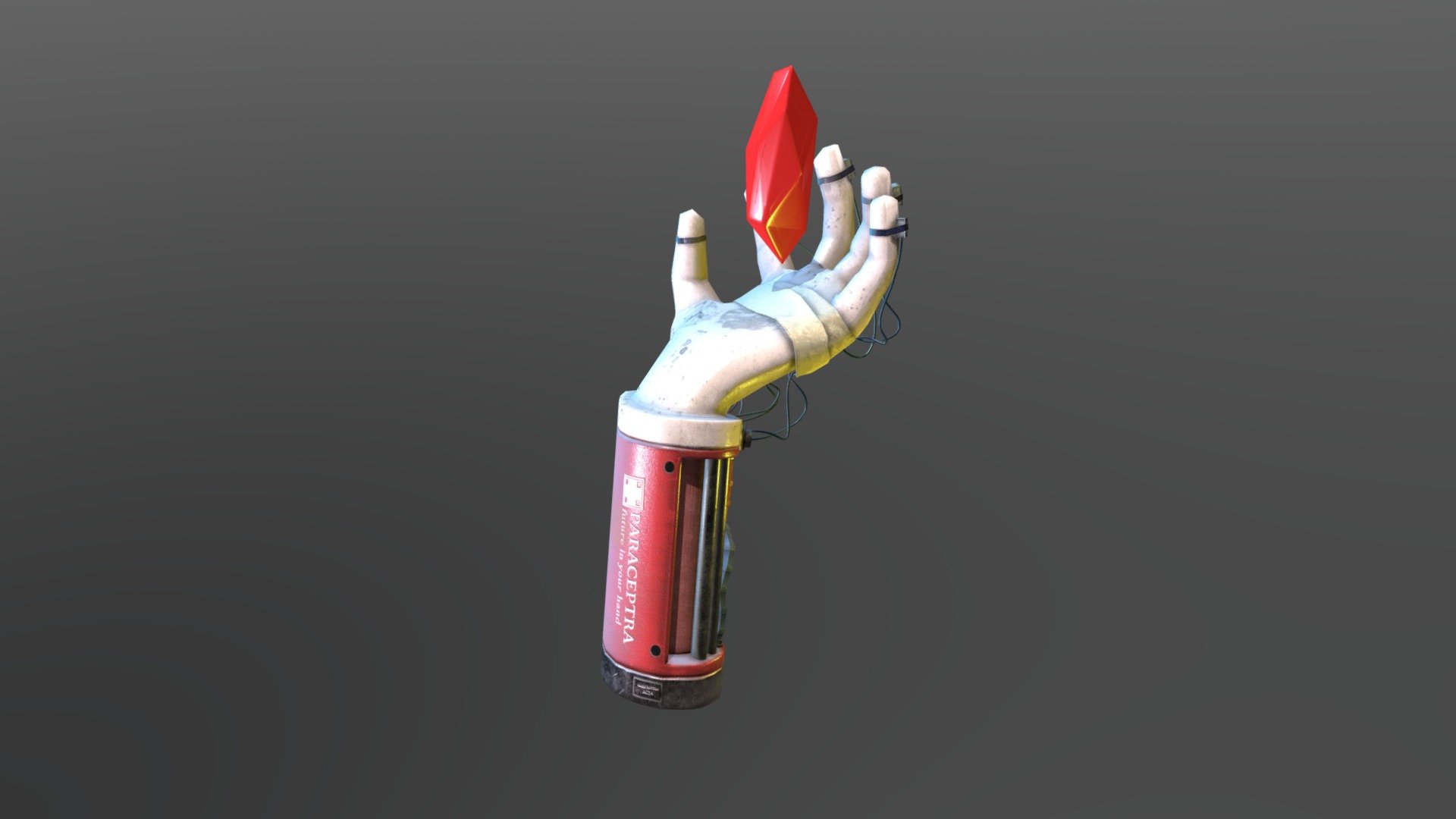 Medical prosthetic hand - Download Free 3D model by Trector [9040af6 ...