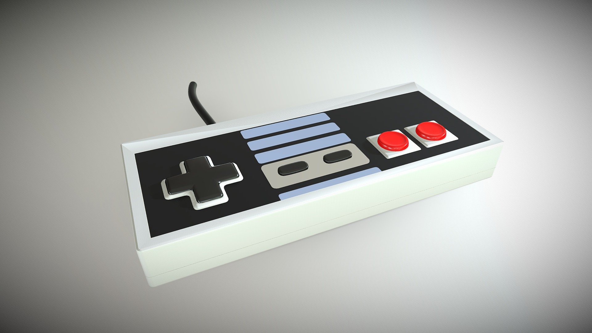 NES Controller - Download Free 3D model by PolygonJack (@jackplaygames1 ...
