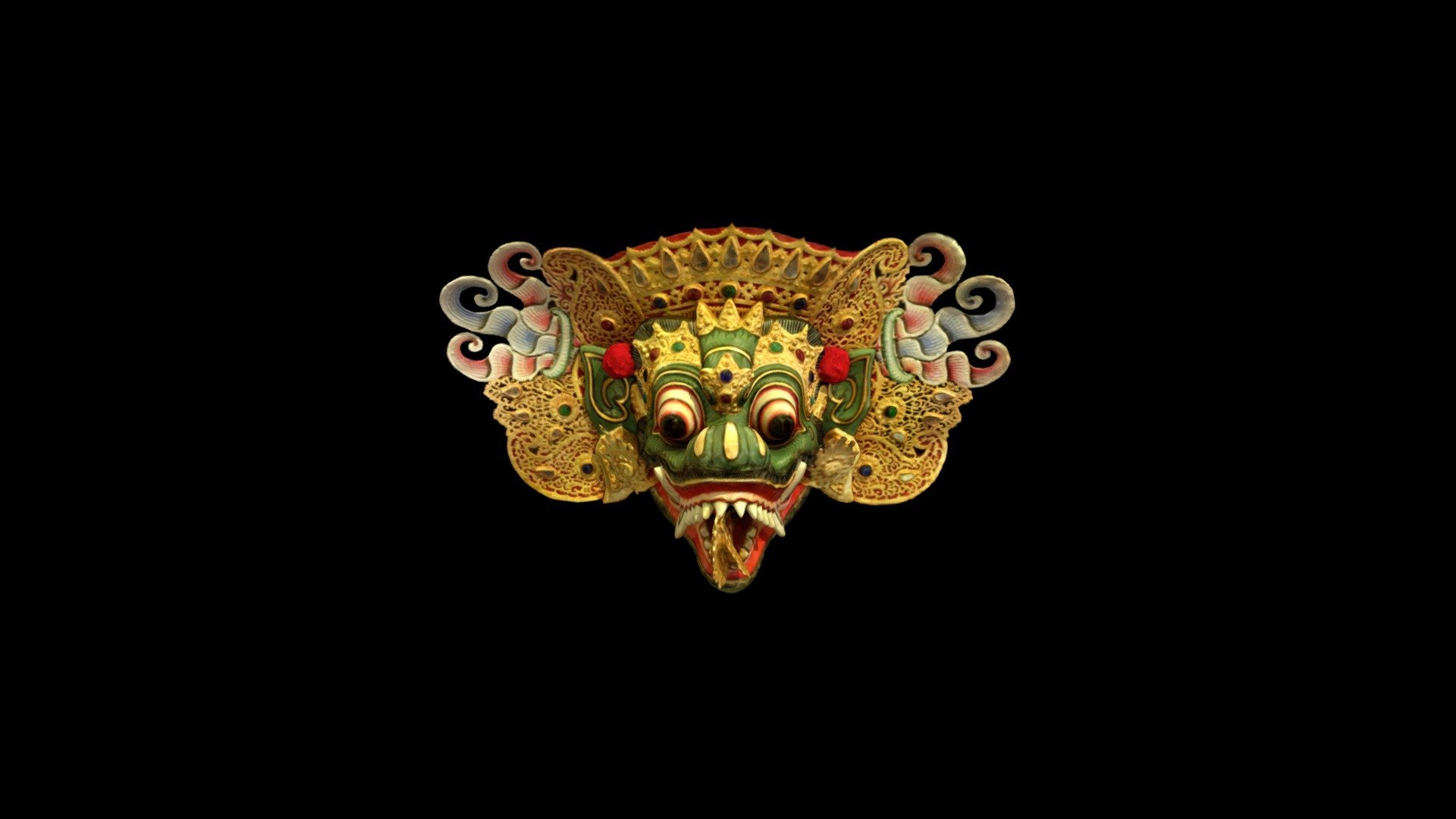 Topeng Raja Naga - Download Free 3D model by nusaheritage.id ...