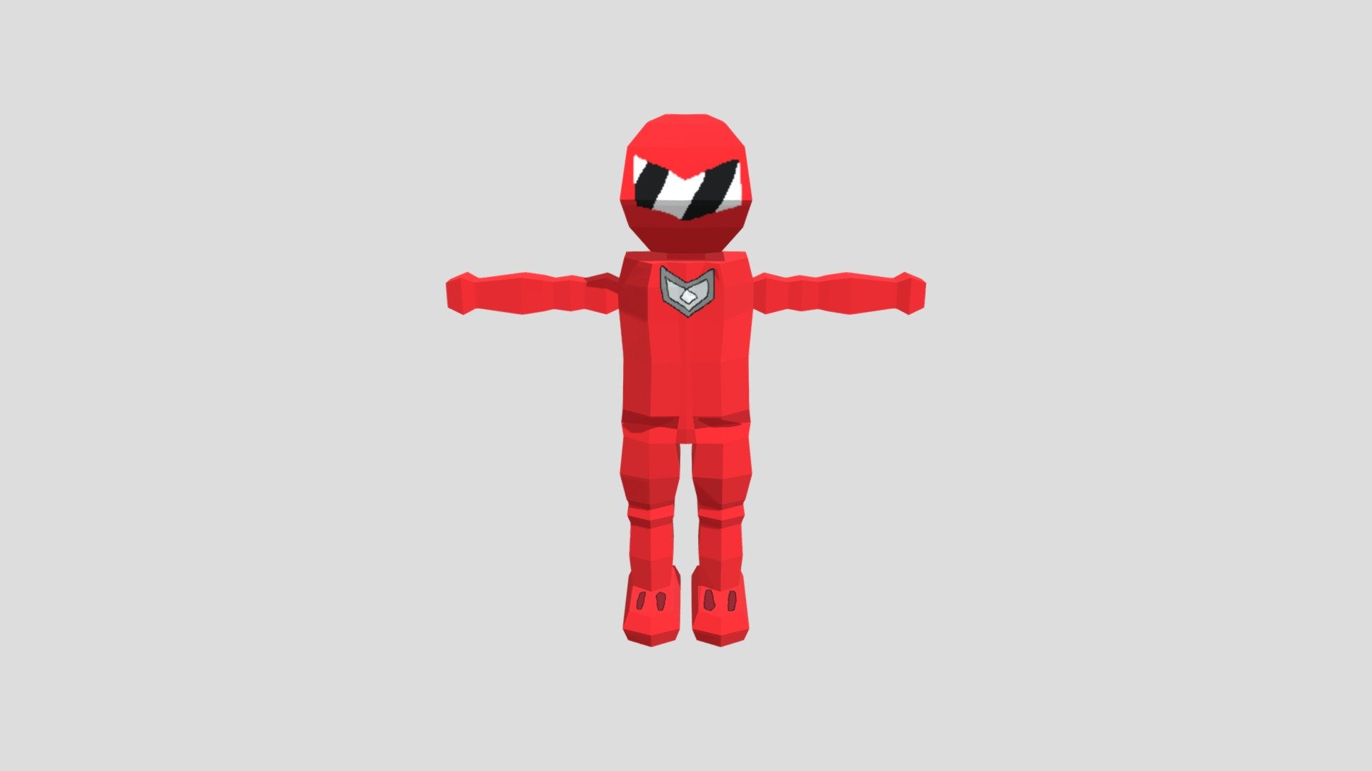 Power Ranger - PS1 - 3D model by Lucas Jefrey (@jefreymal) [9041f83 ...
