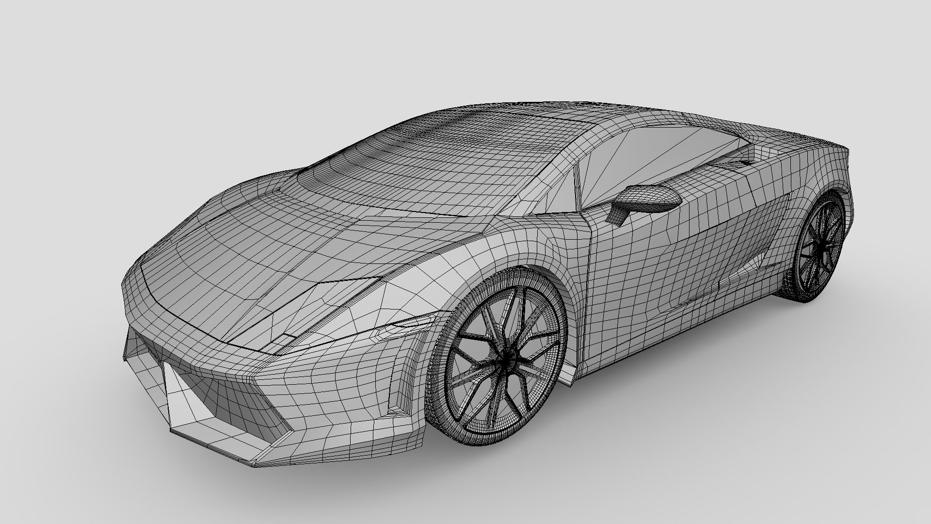 Lambo - 3D model by abs053 [9044f91] - Sketchfab