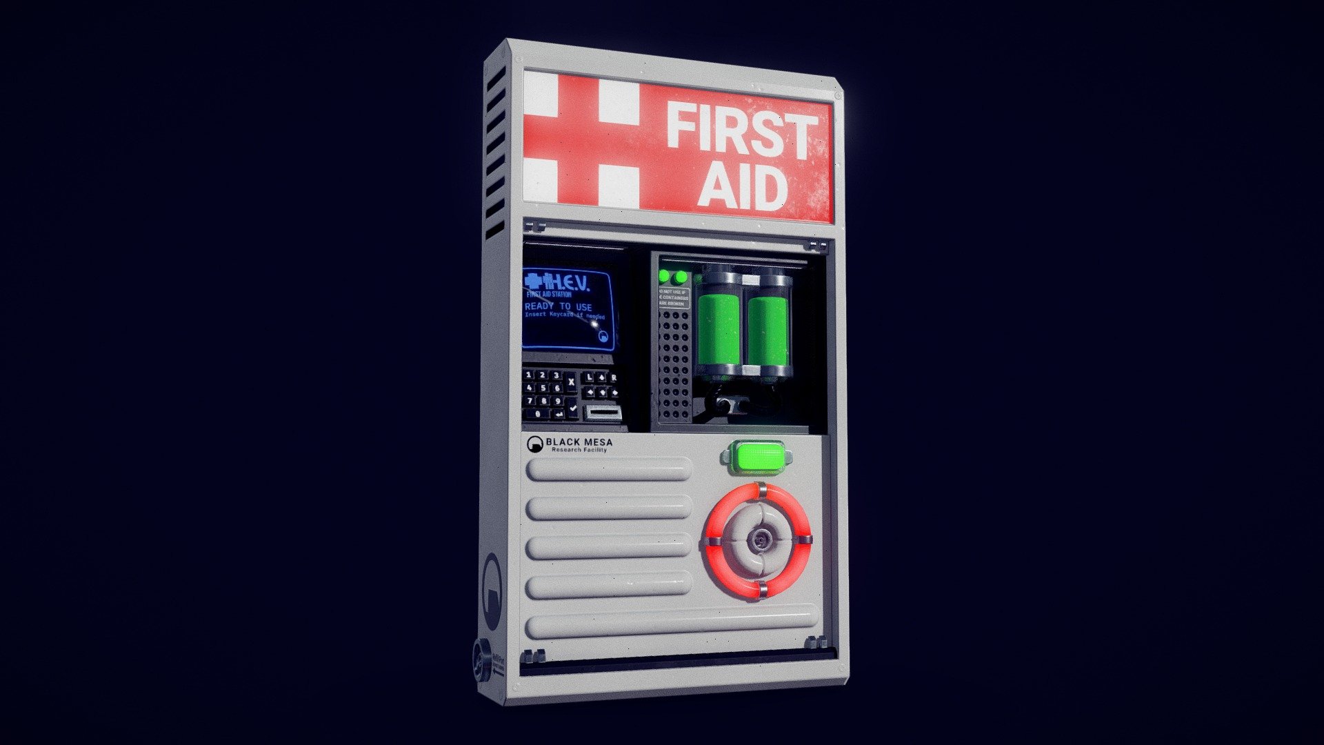 Half Life First Aid Station Remake - Download Free 3D model by VST ...