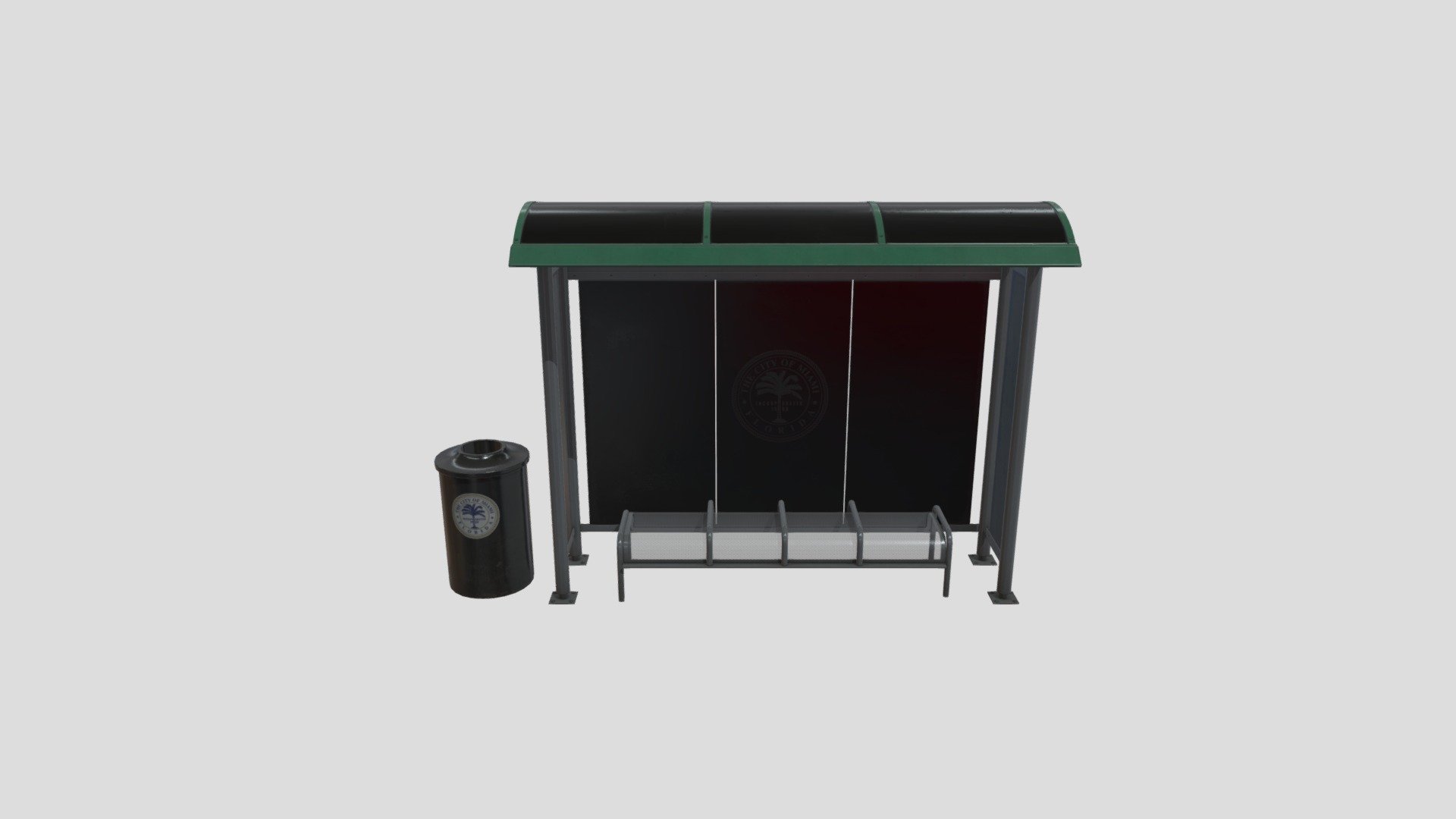 bus stop 87 AM24 - Buy Royalty Free 3D model by Evermotion [9046073 ...