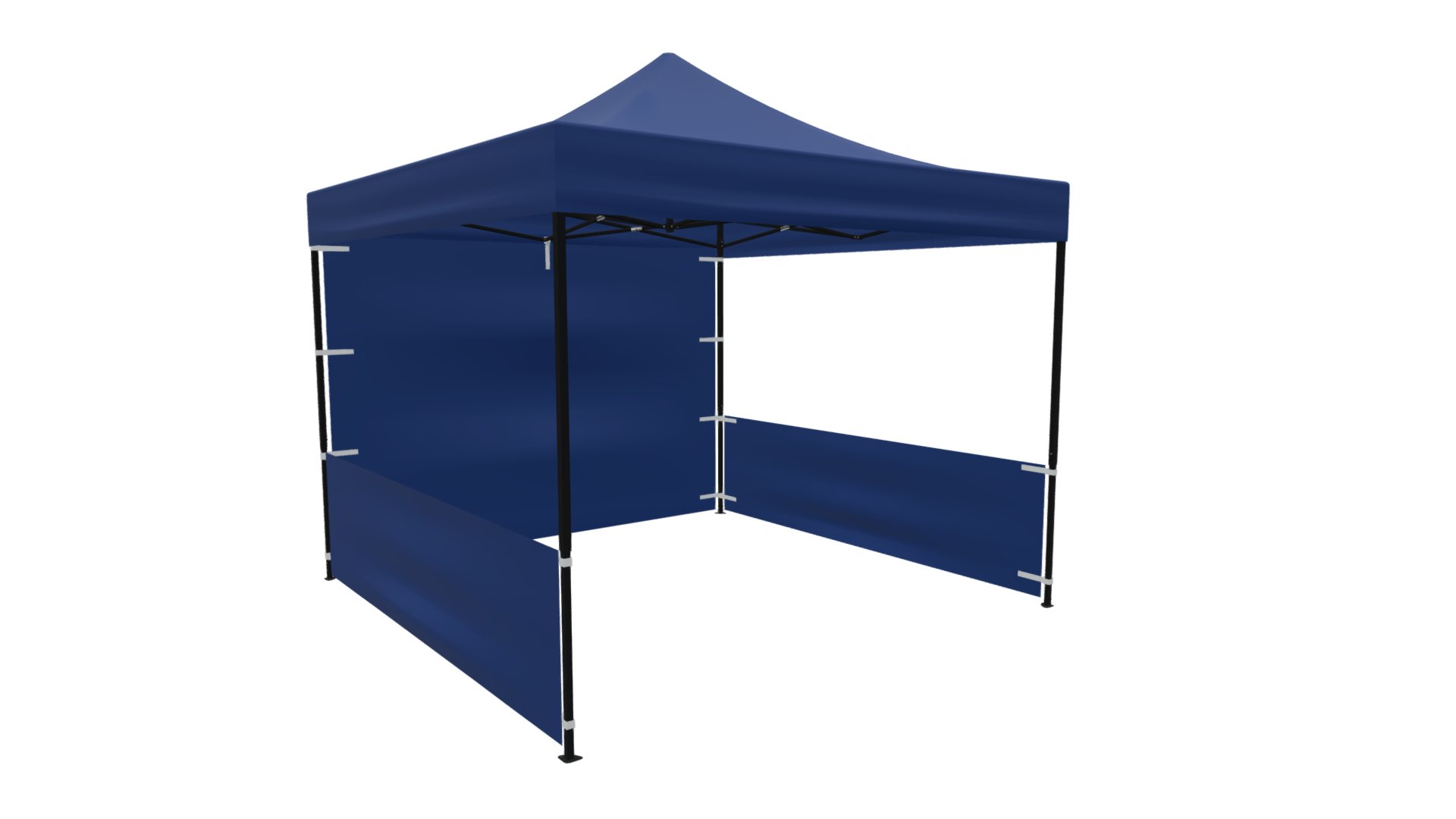 CARPA 3x3 MTS COLOR AZUL - 3D model by soportepublicitario [90460c7 ...