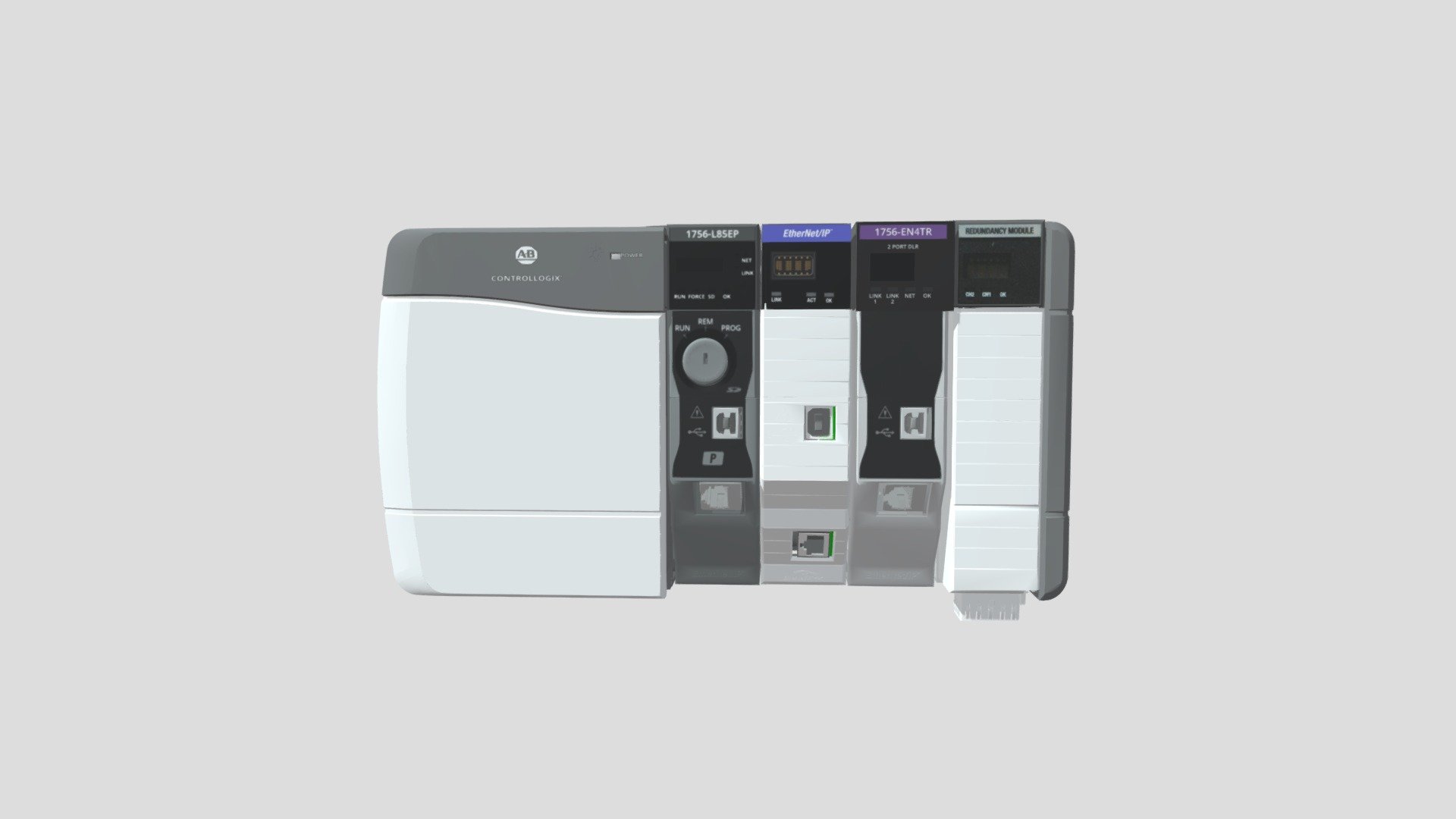 Redundant Control Logix Rack - 3D model by Aquent Studios at Rockwell ...